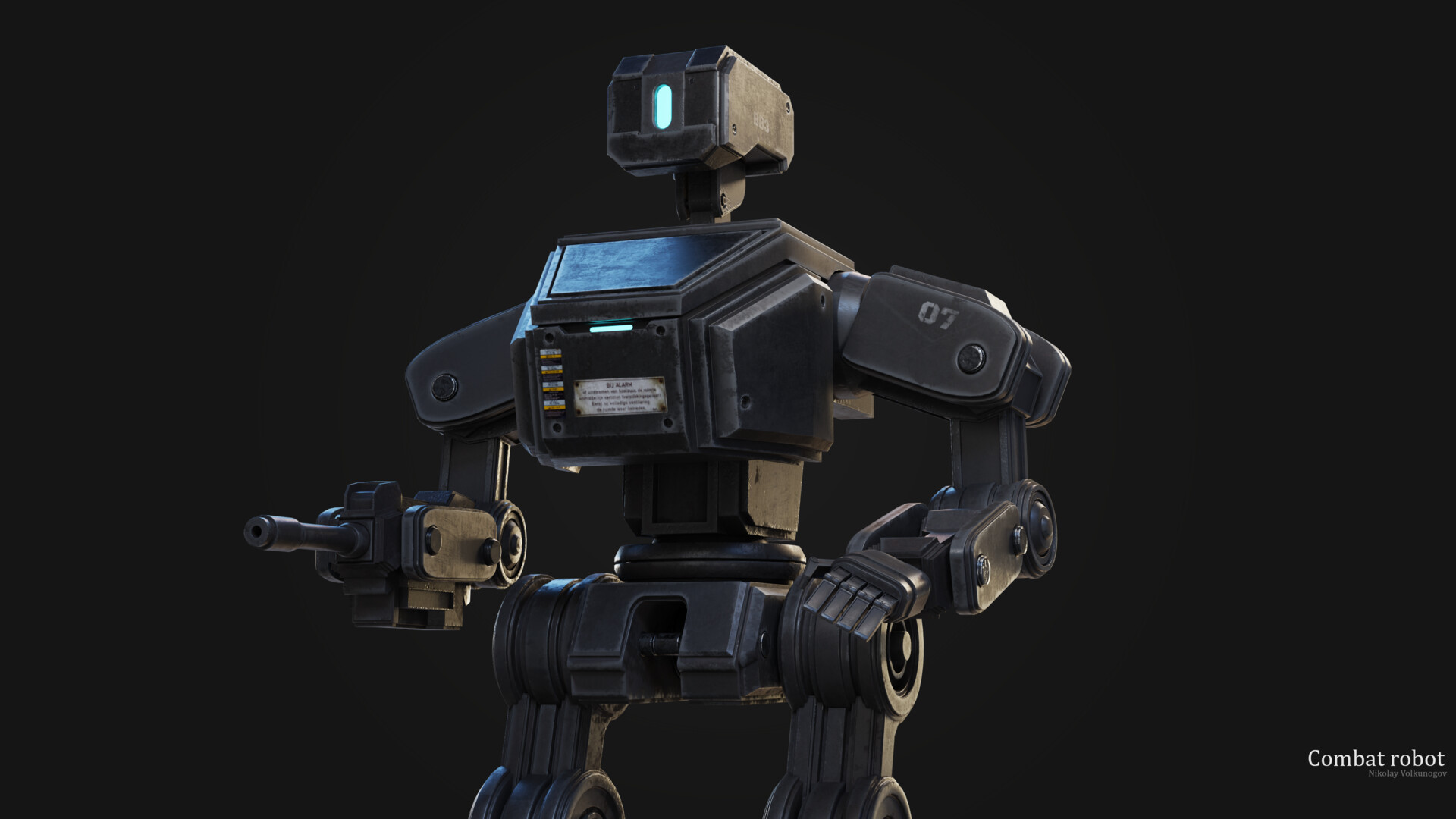 ArtStation - Combat robot
