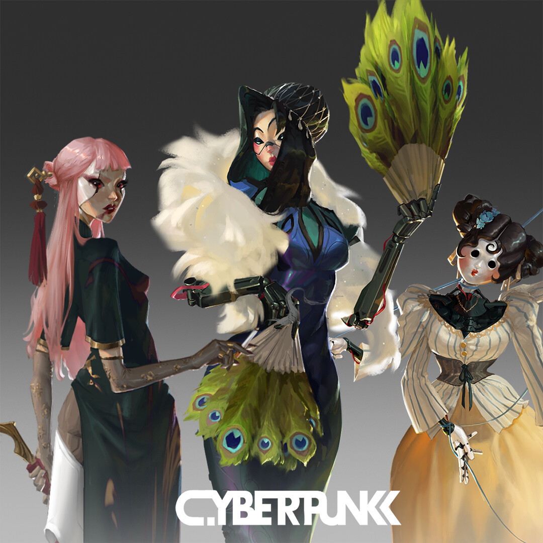 ArtStation - Cyberpunk Character Ideation