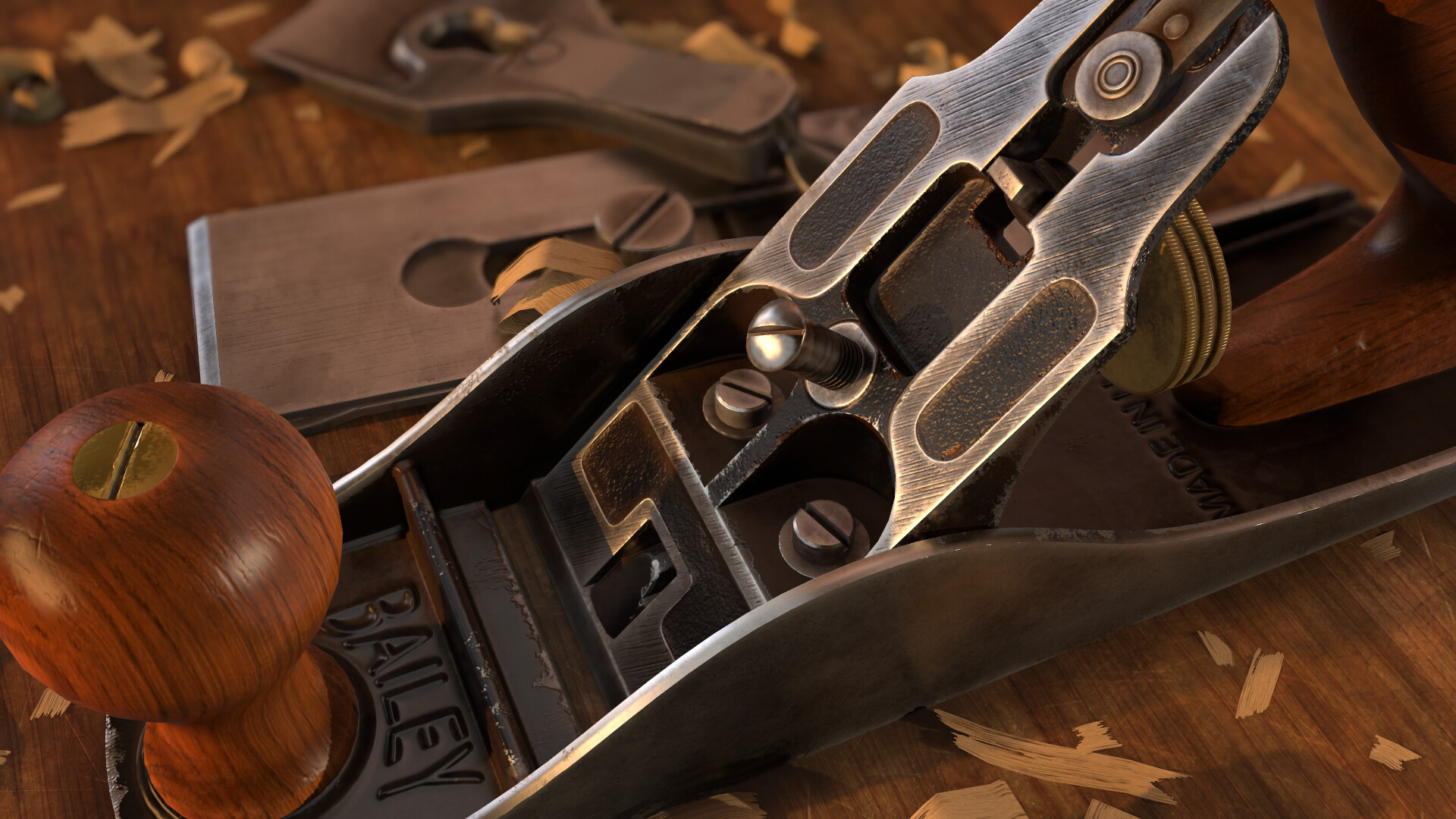 ArtStation - Stanley No.4 Hand Plane