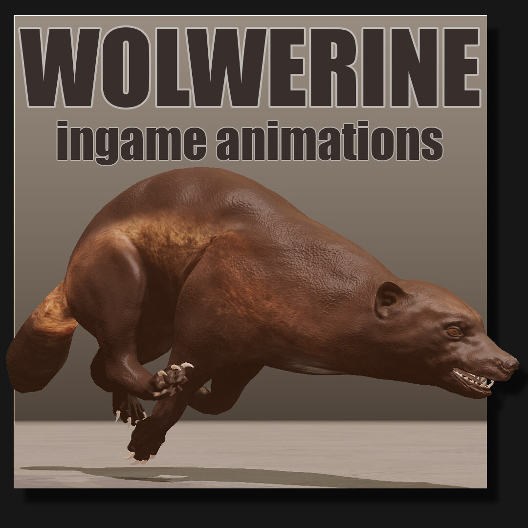 ArtStation - Wolverine ingame animations