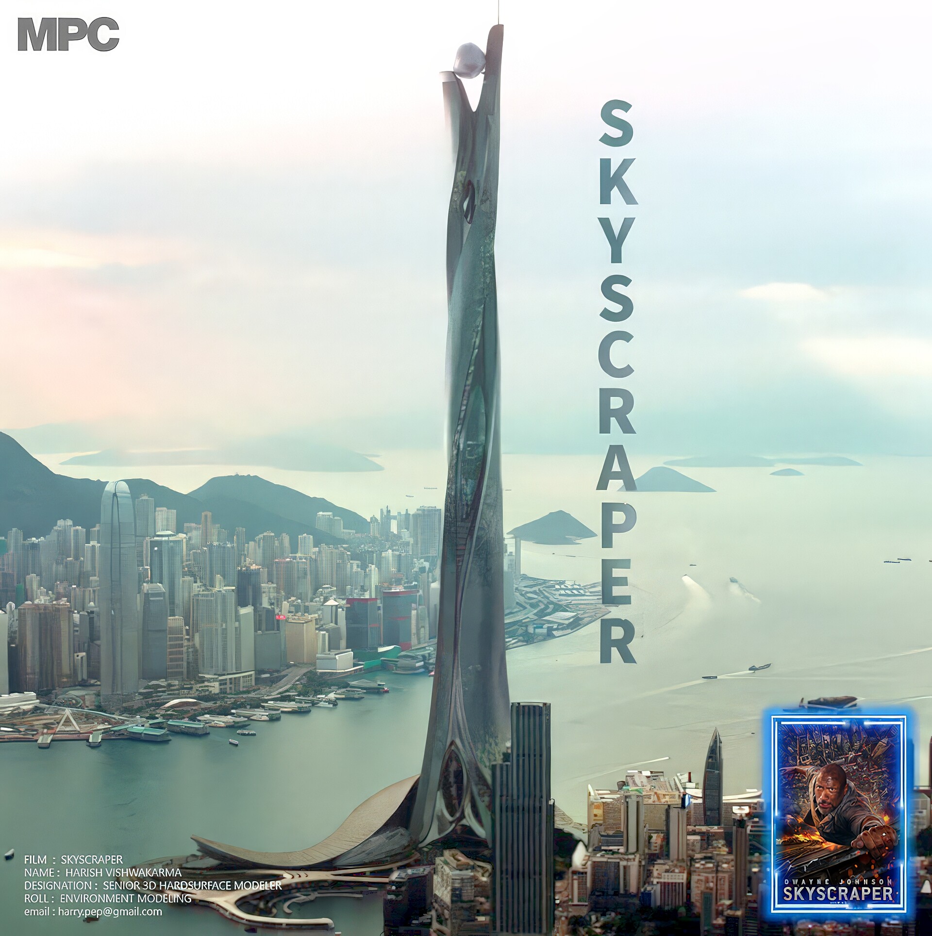 ArtStation - The Pearl Skyscraper