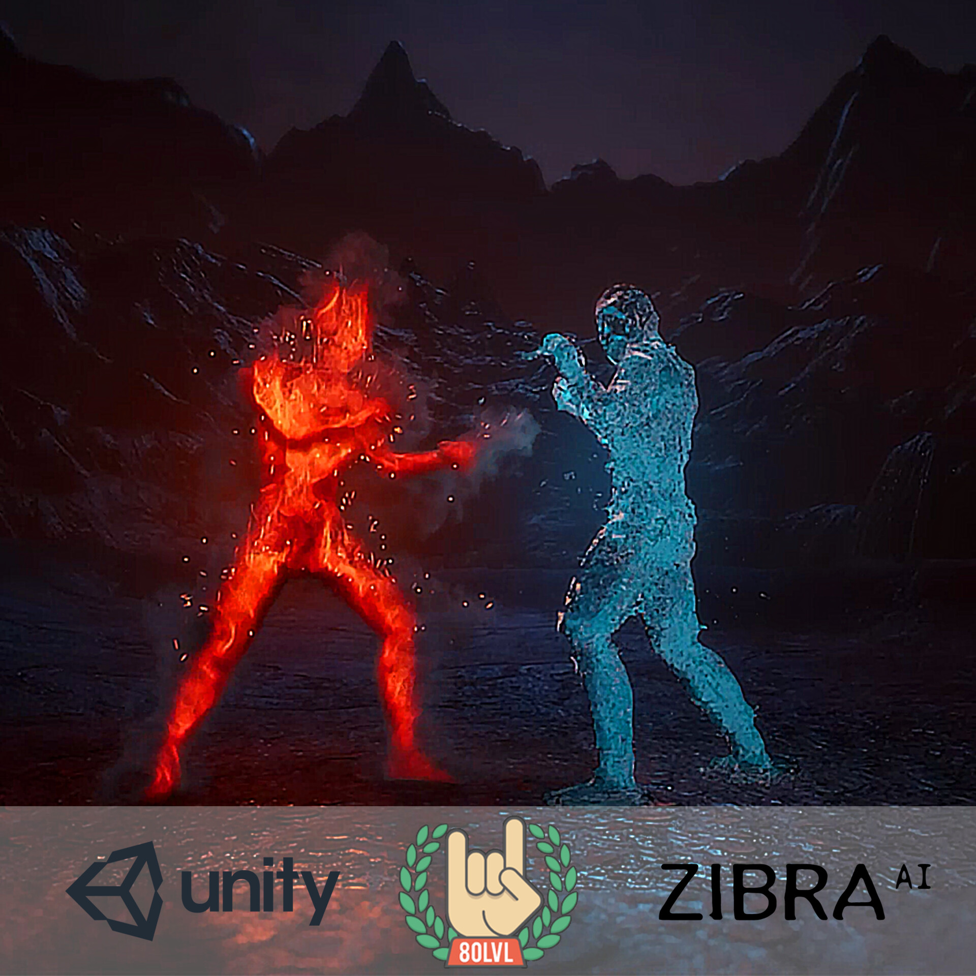 ArtStation - Fire, smoke, and liquid simulation in Unity