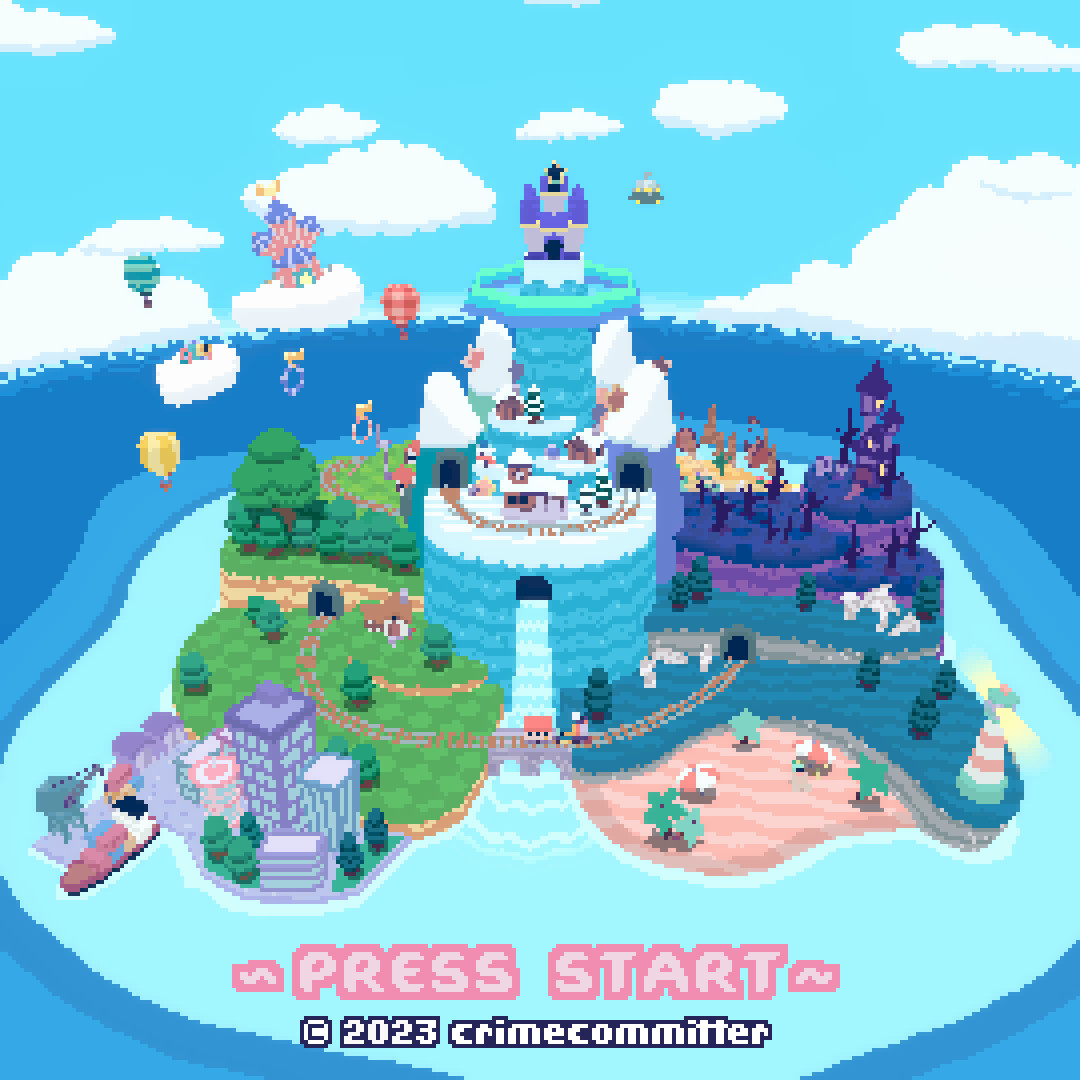 ArtStation - Adventure Game Level Select Screen