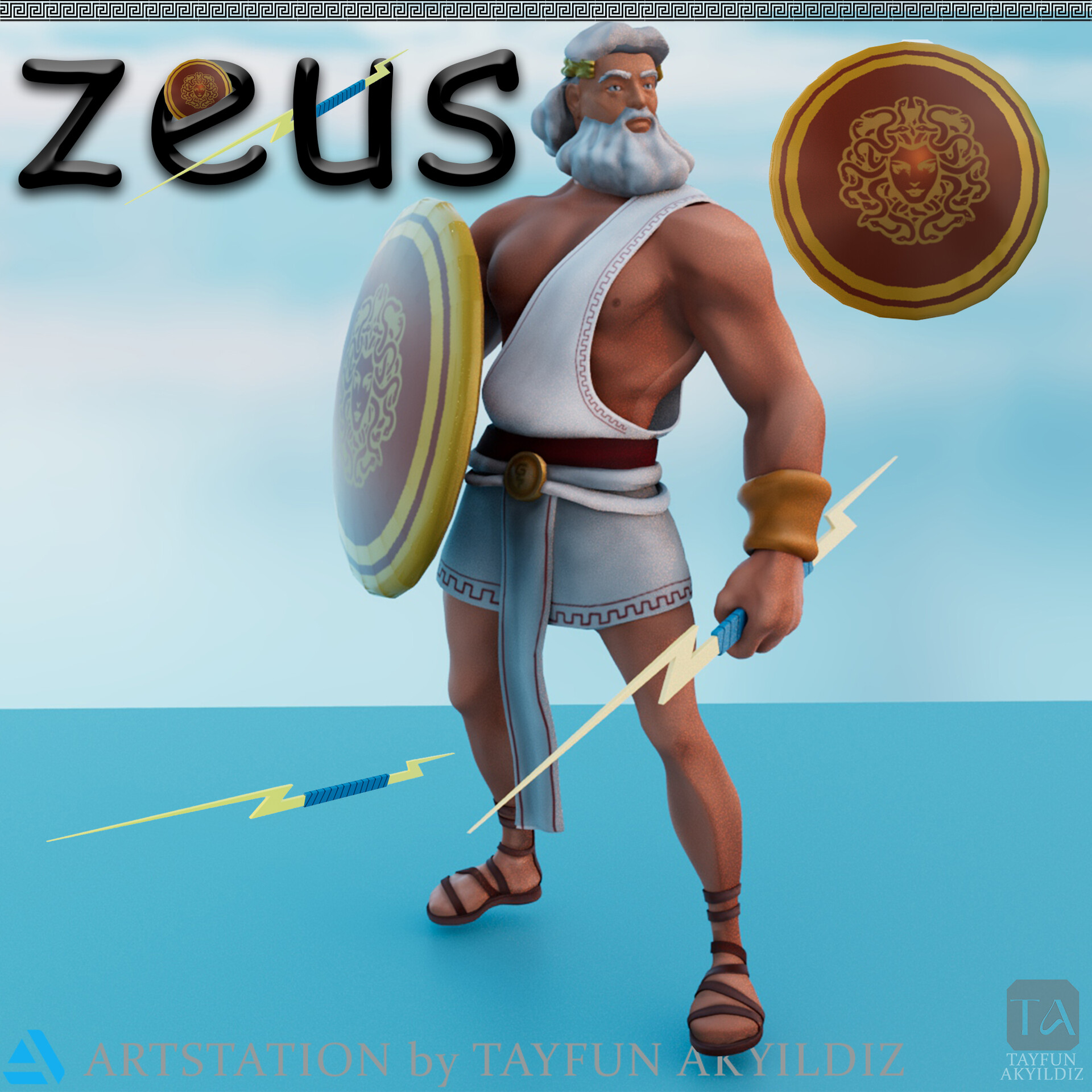 ArtStation - greek mythology : Zeus