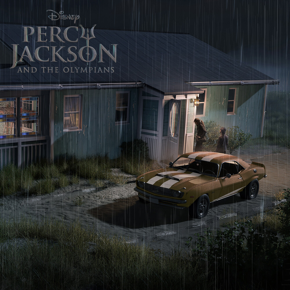 ArtStation - Percy Jackson Montauk Cabin