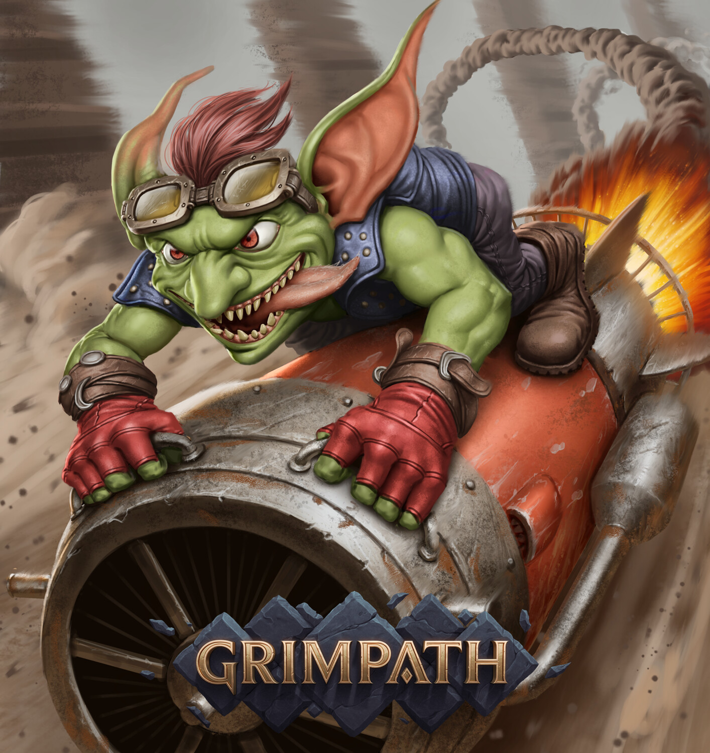 ArtStation - Rocket Rider - Grimpath TCG