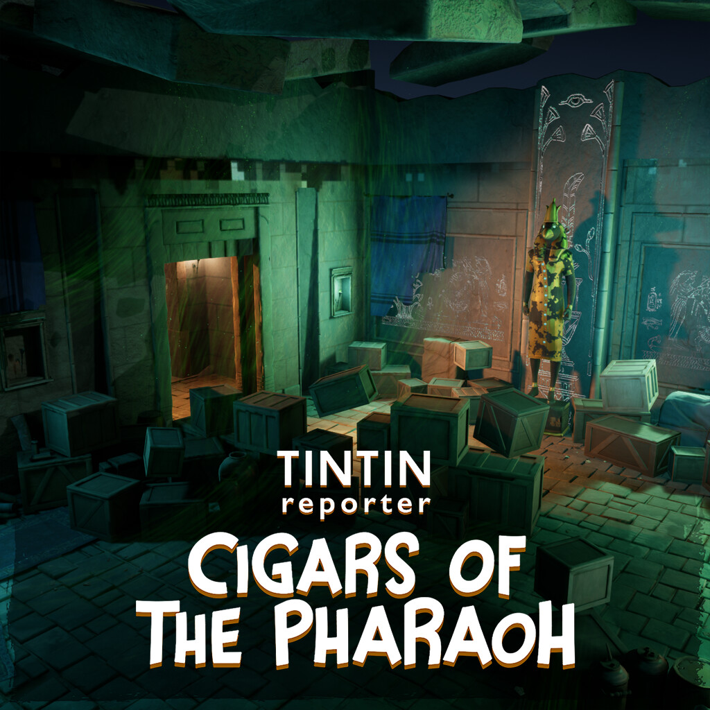 ArtStation - Tintin Reporter - Cigars Of The Pharaoh / Mummy Drugs