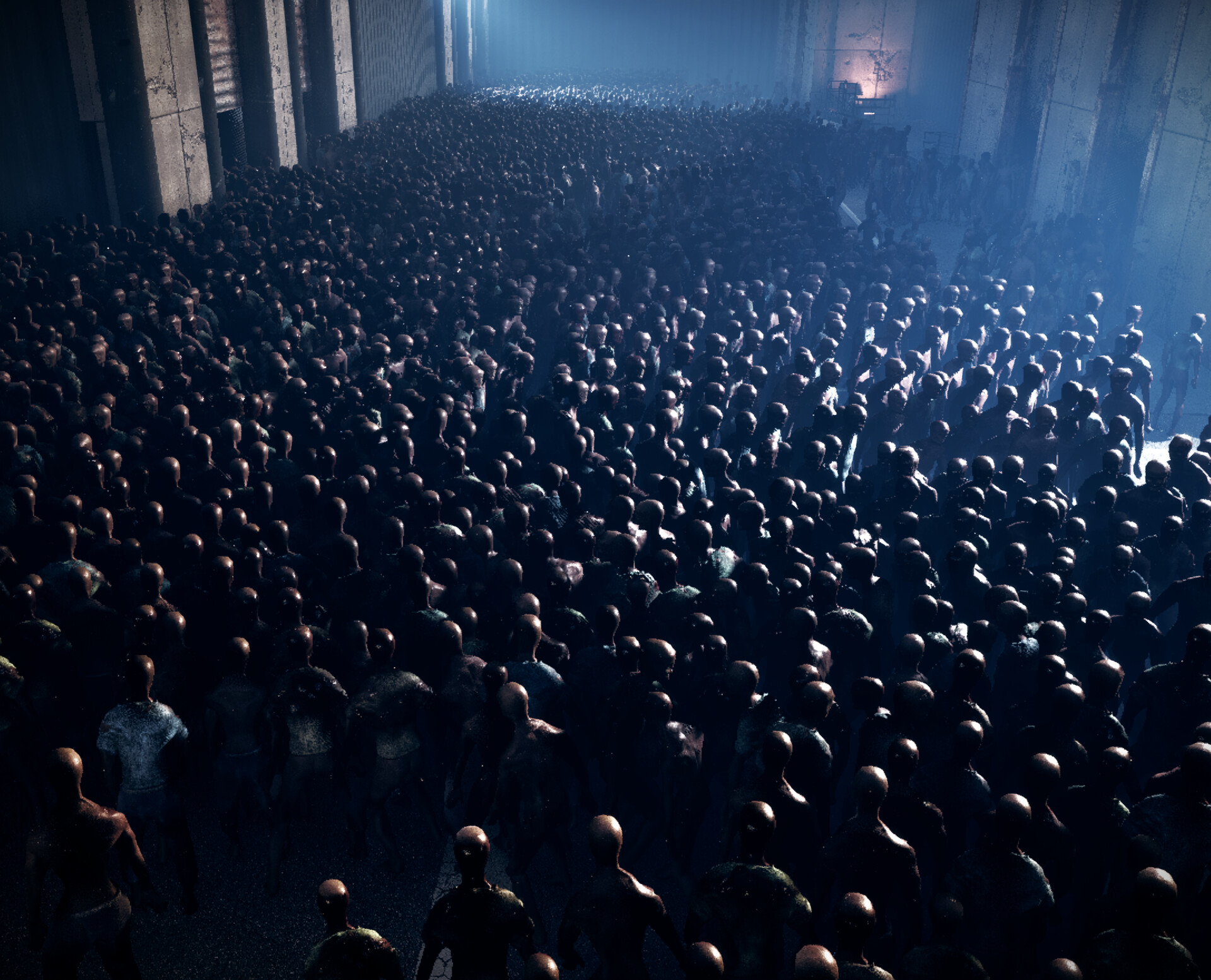 ArtStation - Large crowds using custom animation storage techniques