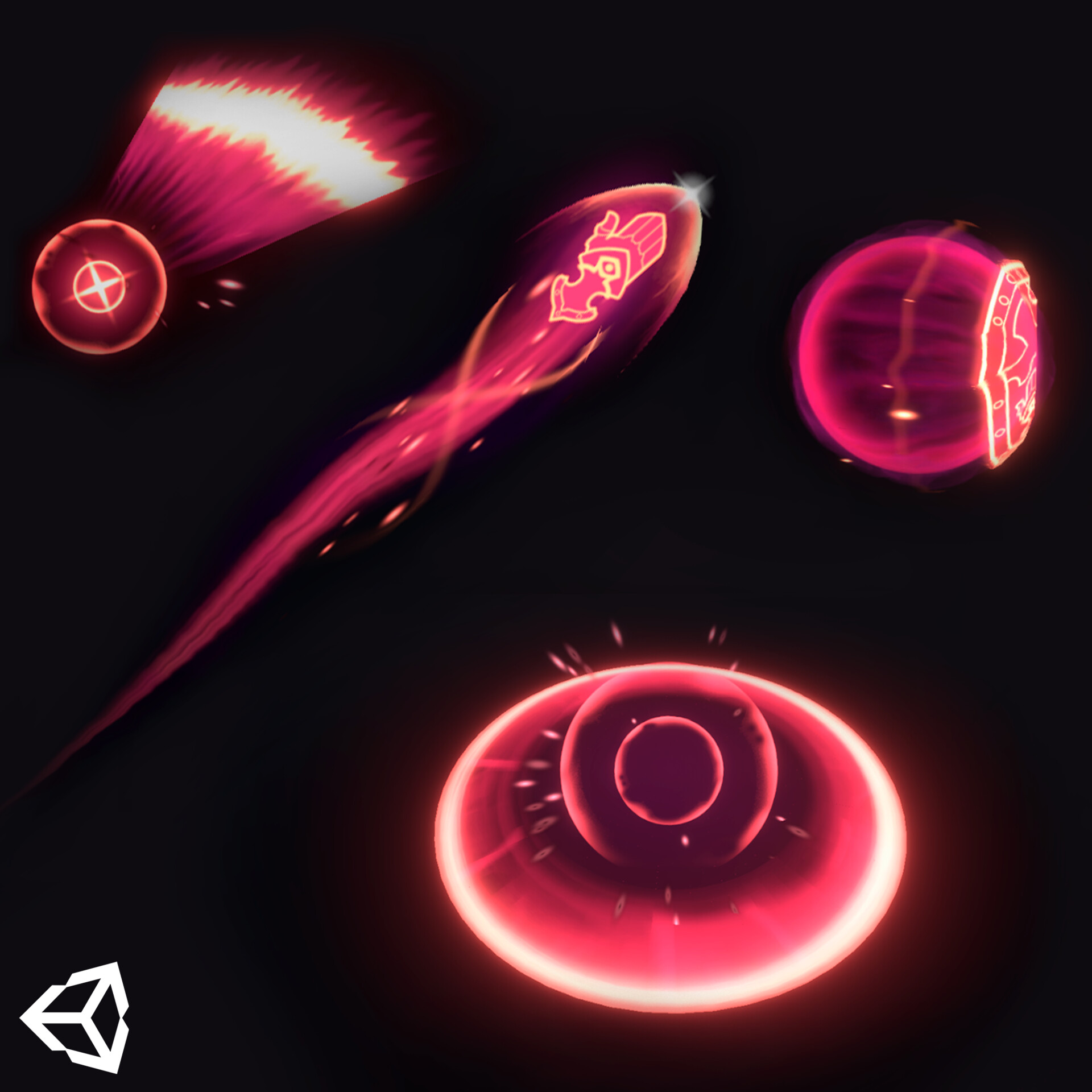 ArtStation - VFX for D&D Inspired MOBA abilities