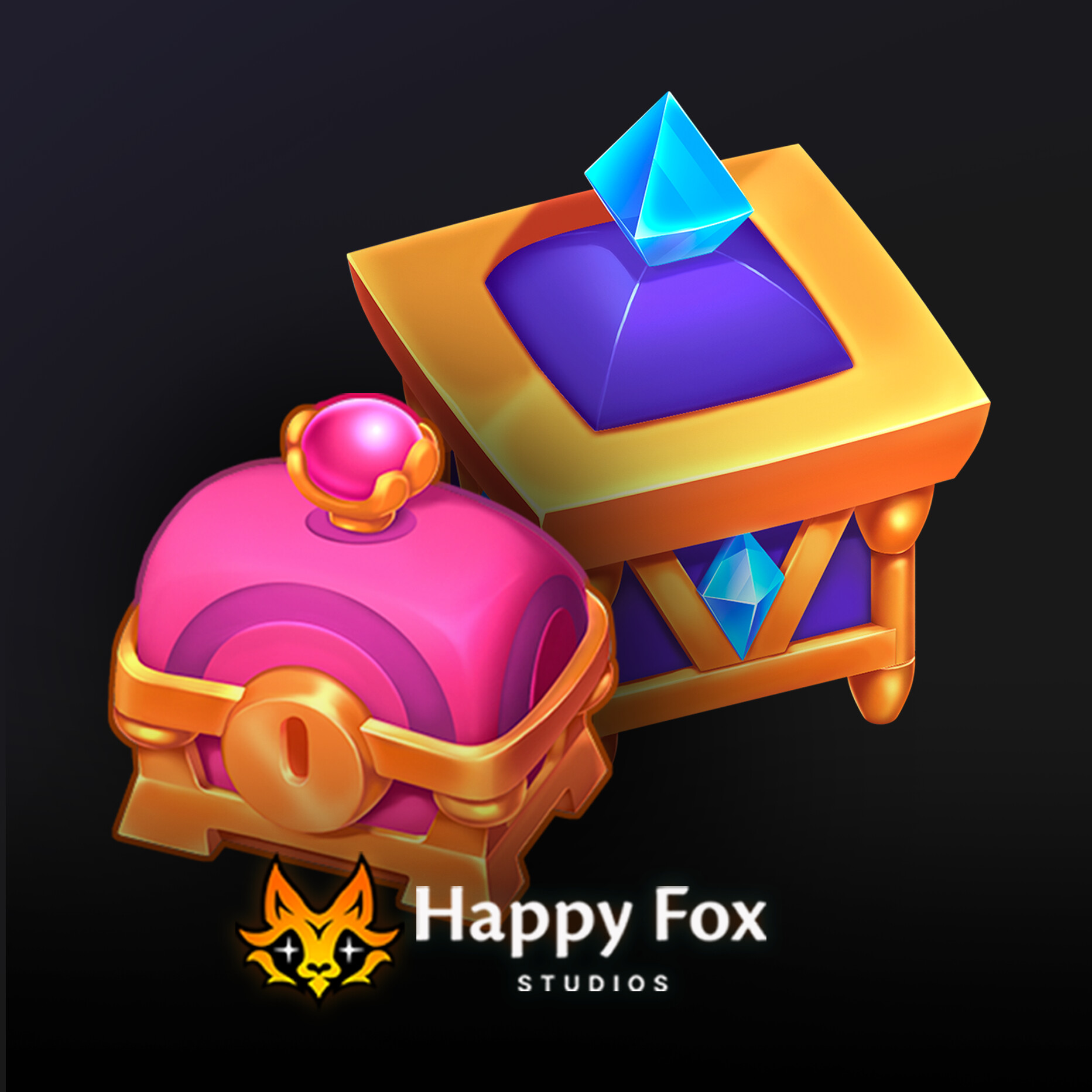 ArtStation - Chest Props Render