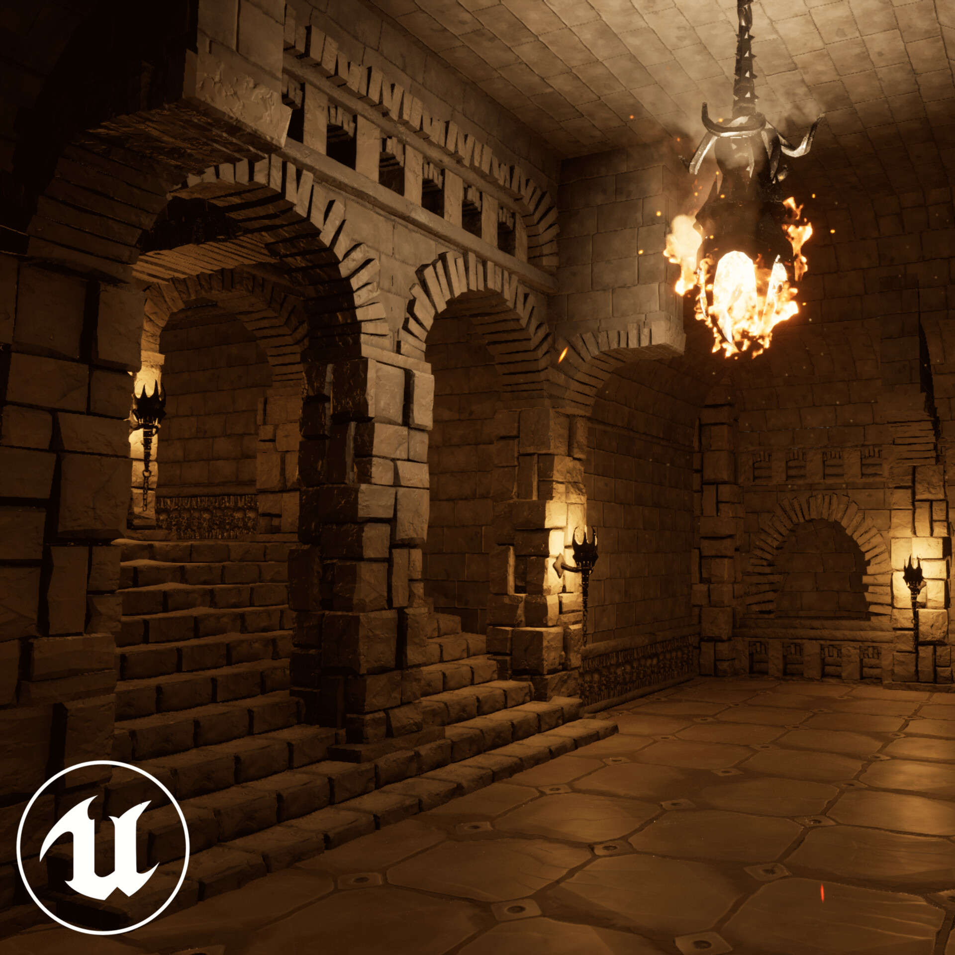 ArtStation - Vermintide Catacombs Modular Environment