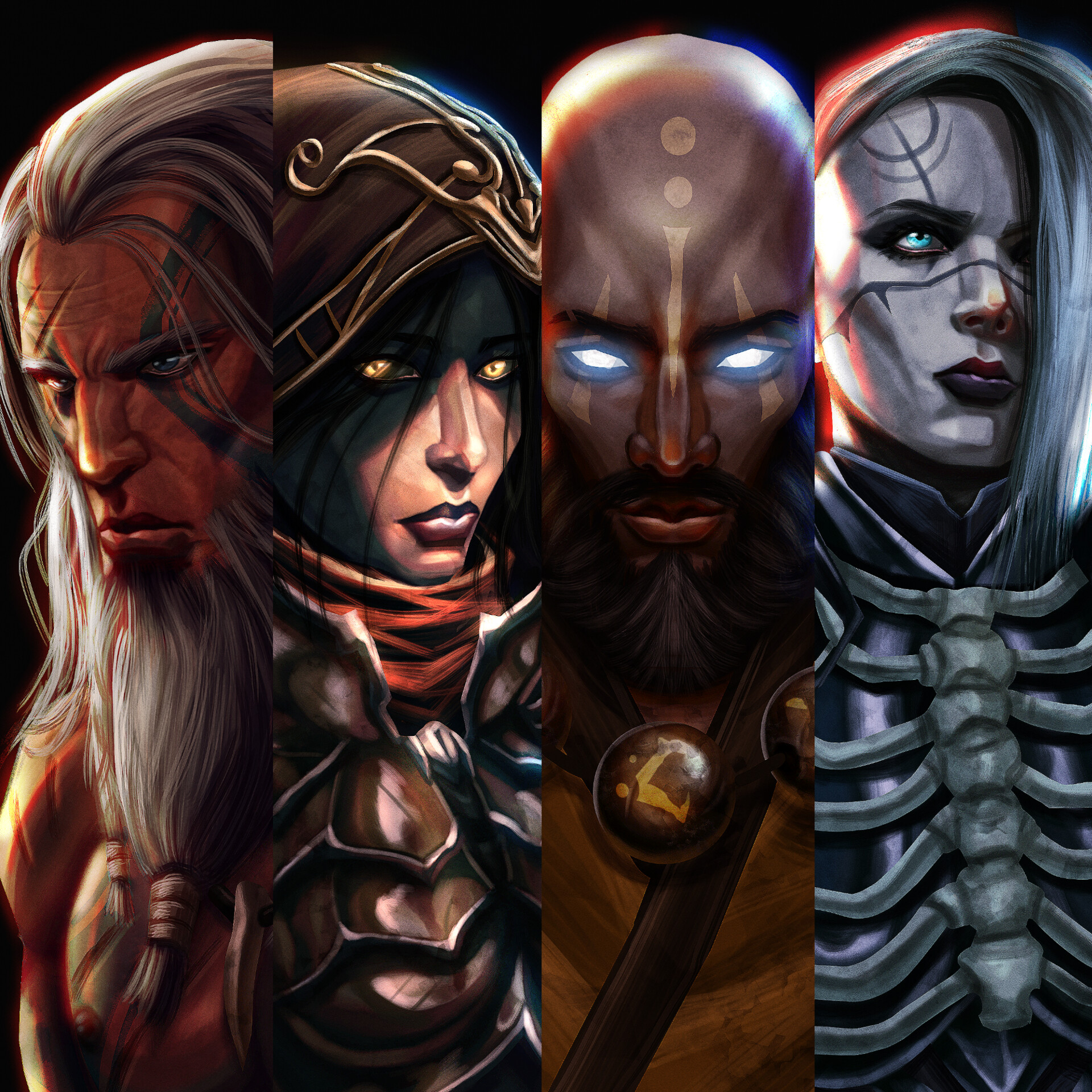 ArtStation - diablo fanarts portrait