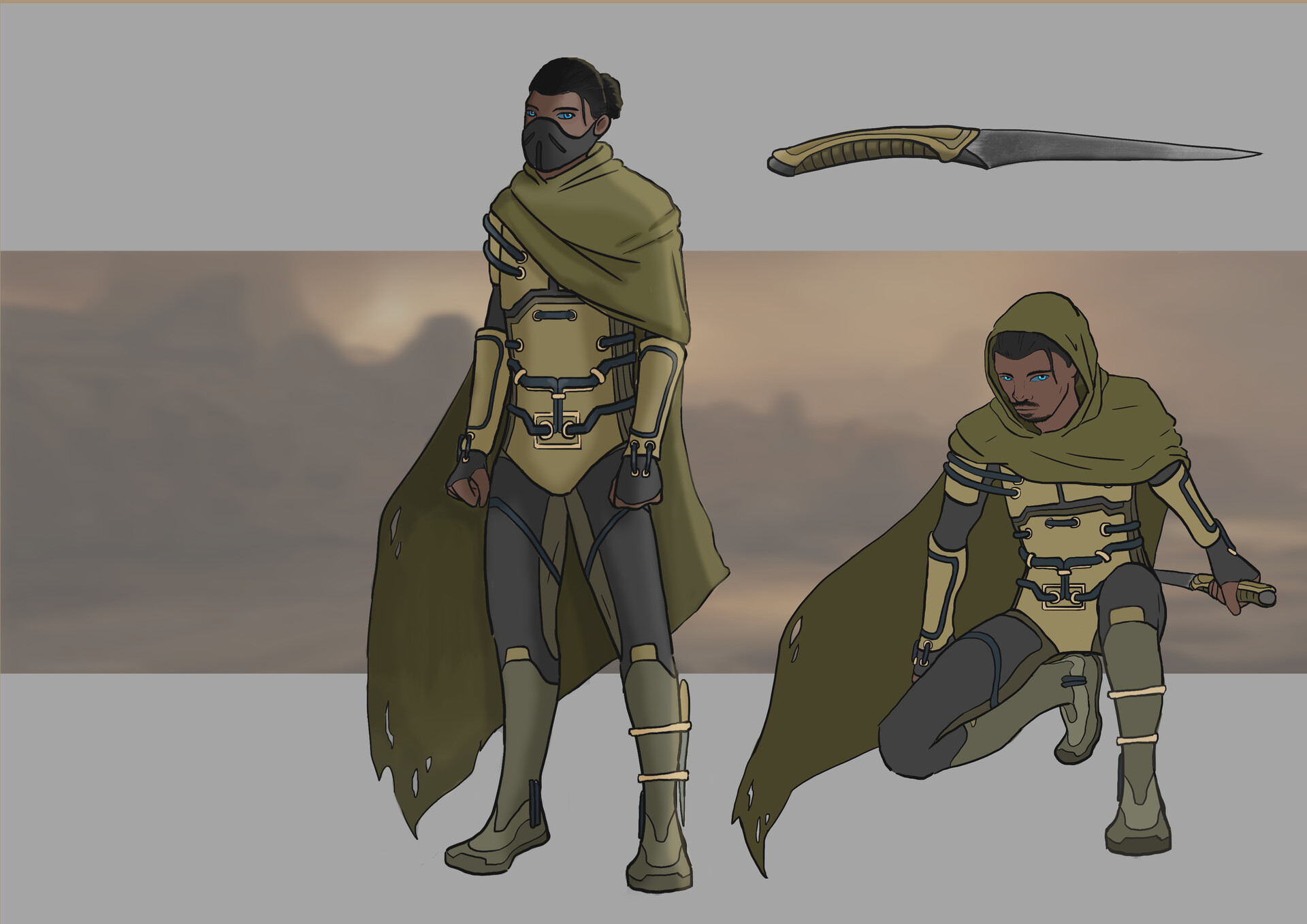 ArtStation - (Fan) Concept Art: DUNE - Fremen