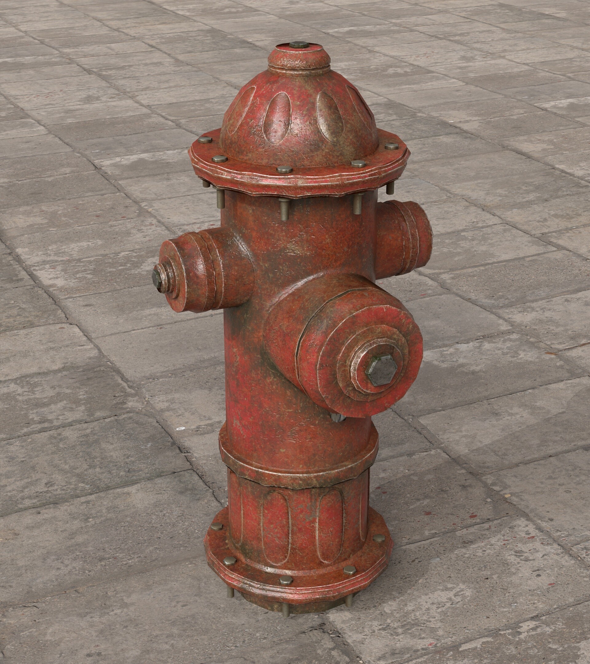 ArtStation - Old hydrant