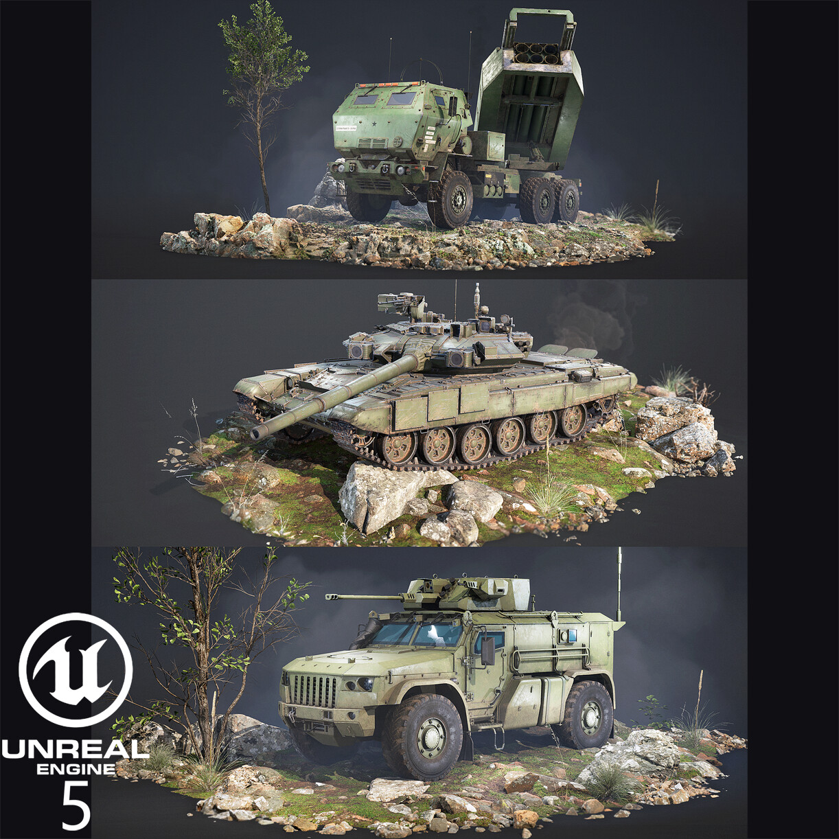 ArtStation - Military vehicles for games