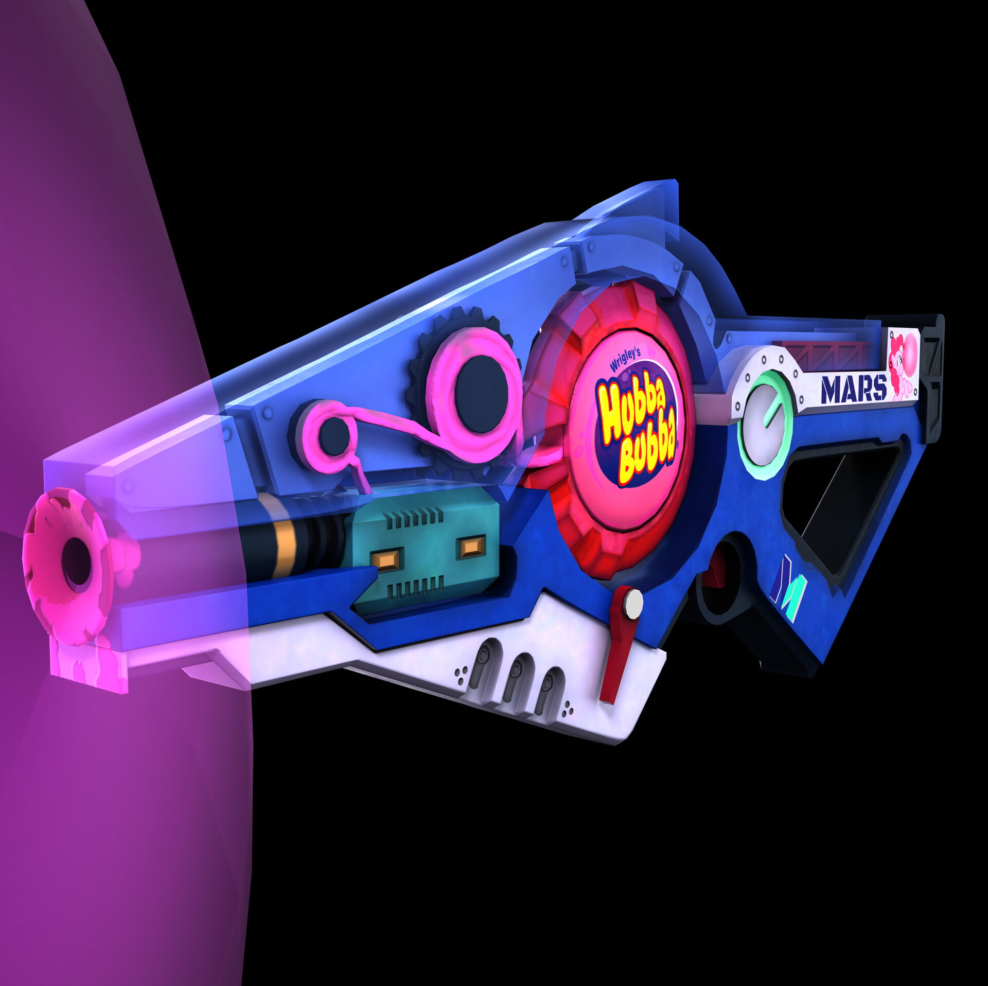 ArtStation - HUBBA BUBBA GUN
