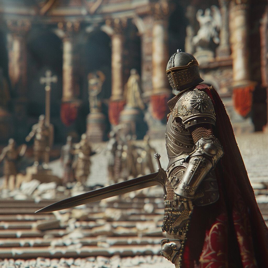 ArtStation - Holy Knight Part 2