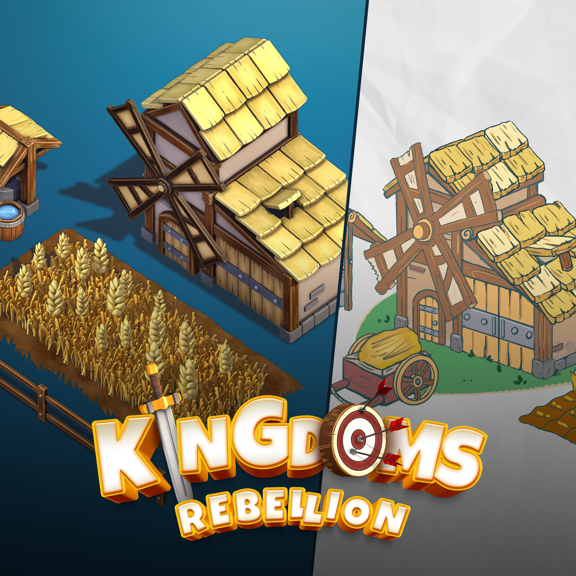 ArtStation - Farm - Kingdoms Rebellion