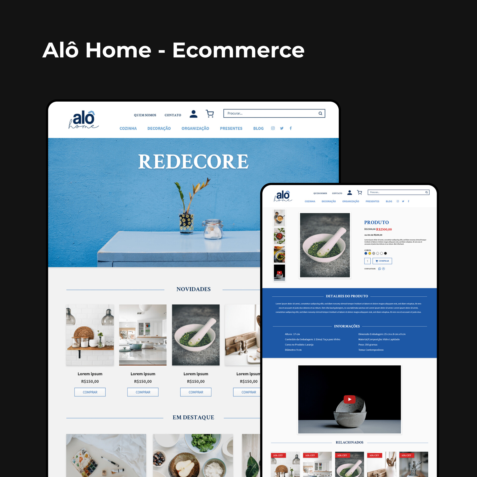 ArtStation - Alô Home - Ecommerce