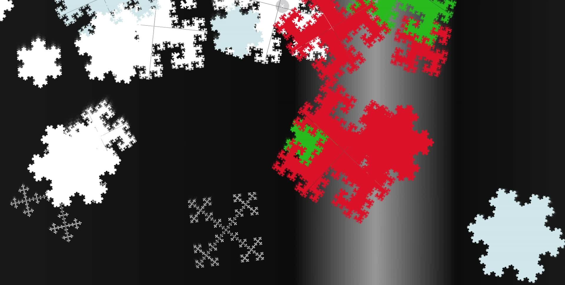 ArtStation - Fractal snowflake