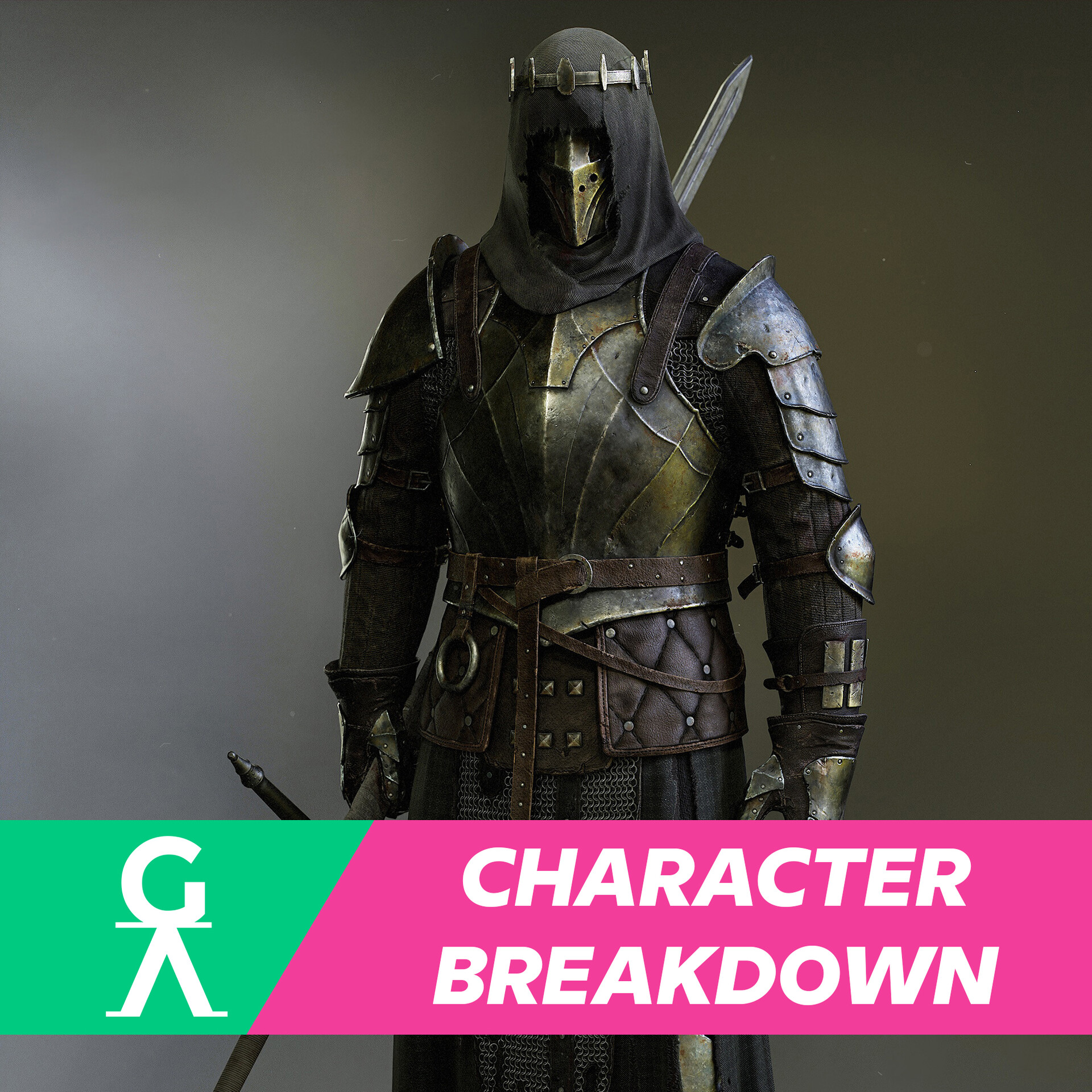 ArtStation - Dark Knight - Character Breakdown - Irina Kniazhentceva