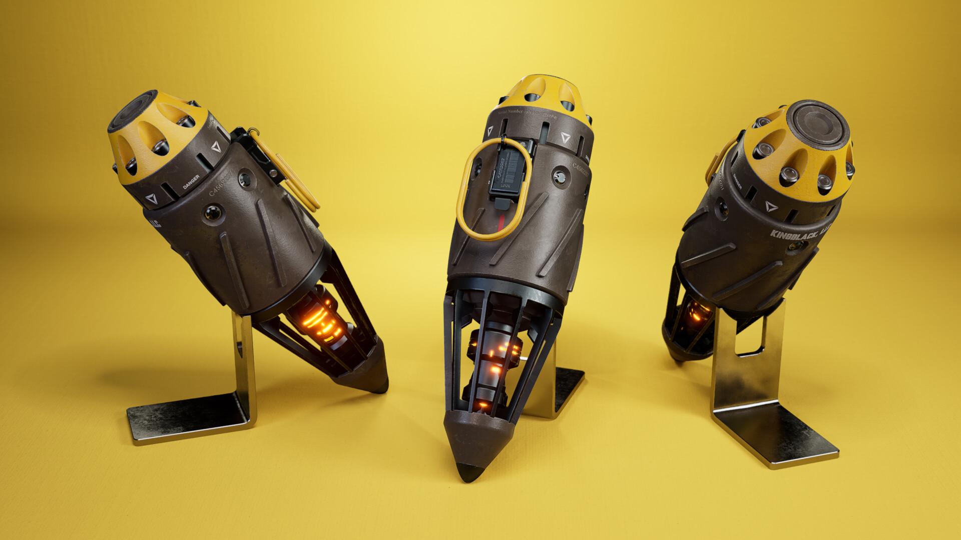ArtStation - Grenade Model Cyberpunk 2077