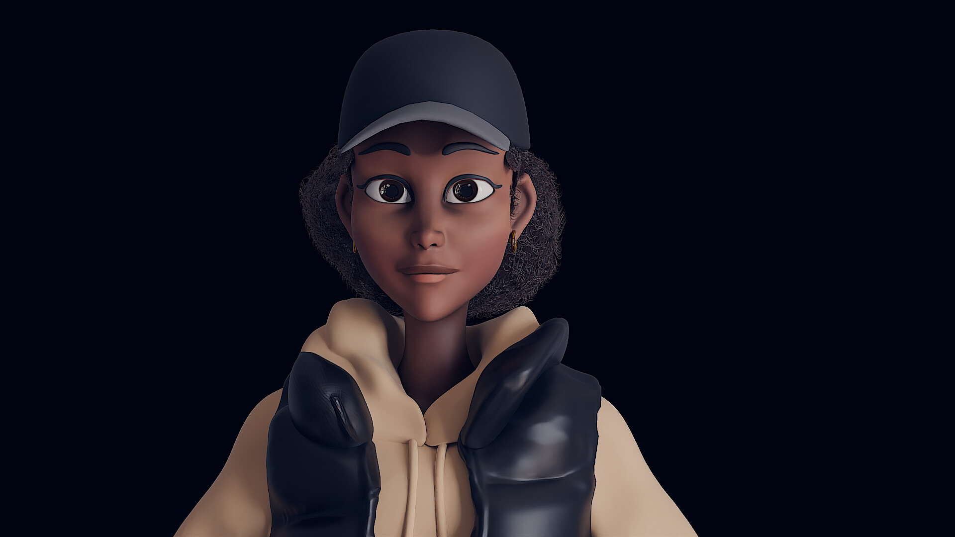 ArtStation - Stylised black female character