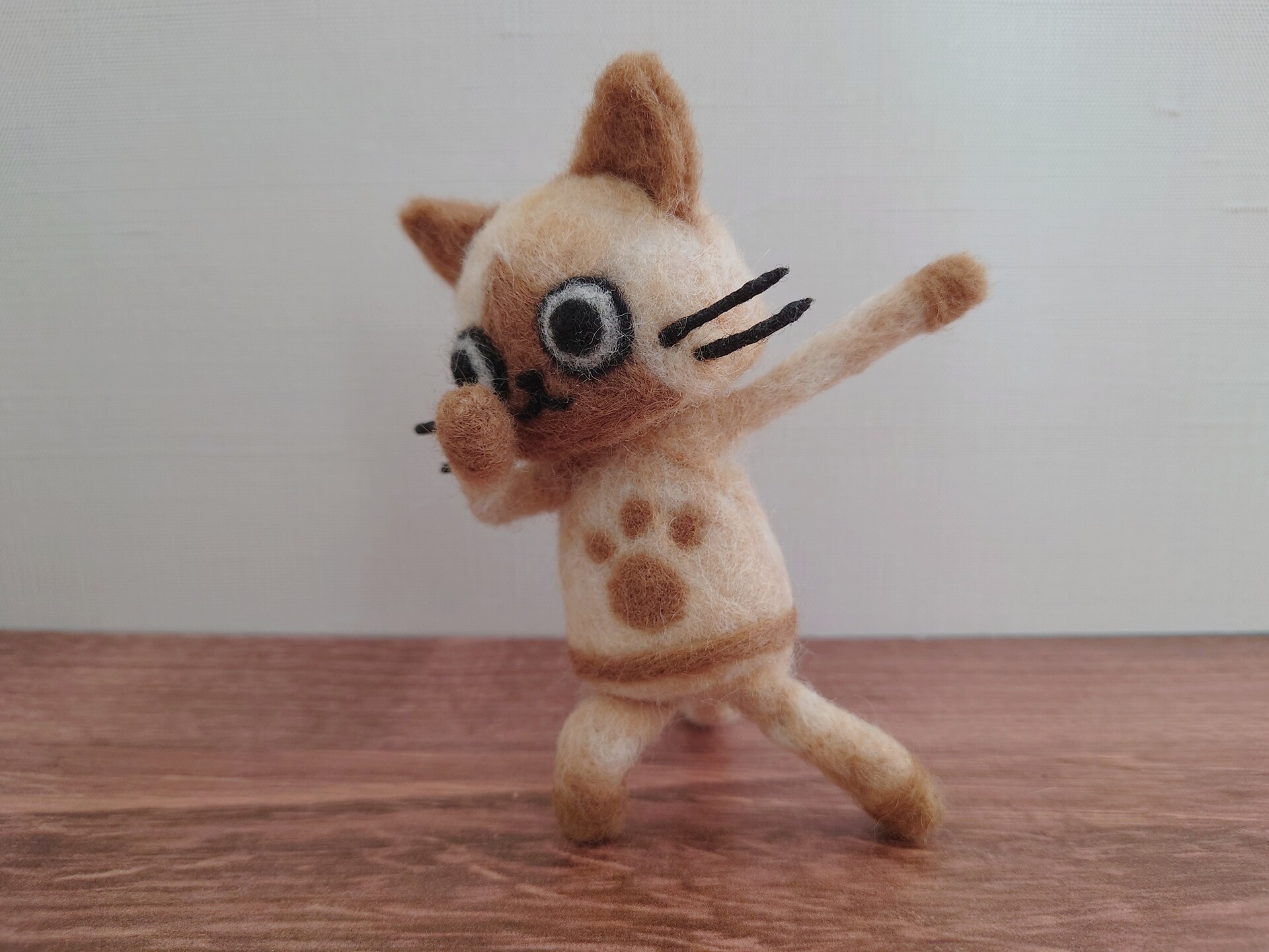 ArtStation - Needle felted Palico