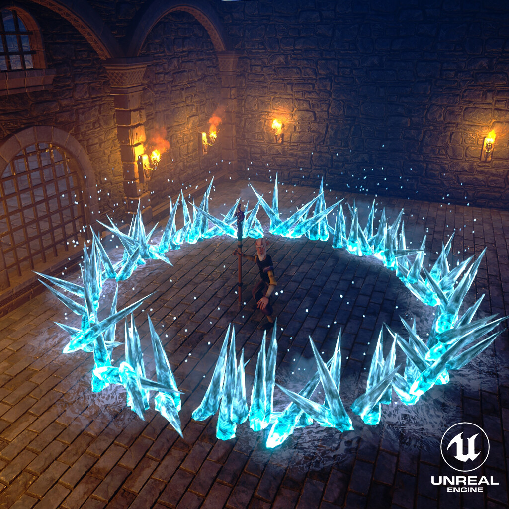 ArtStation - Ice Attack