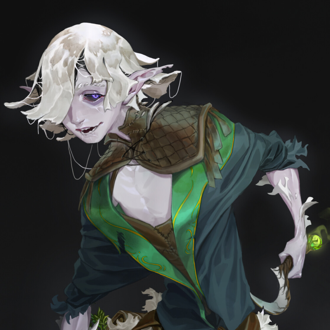 ArtStation - Pallid Elf Druid
