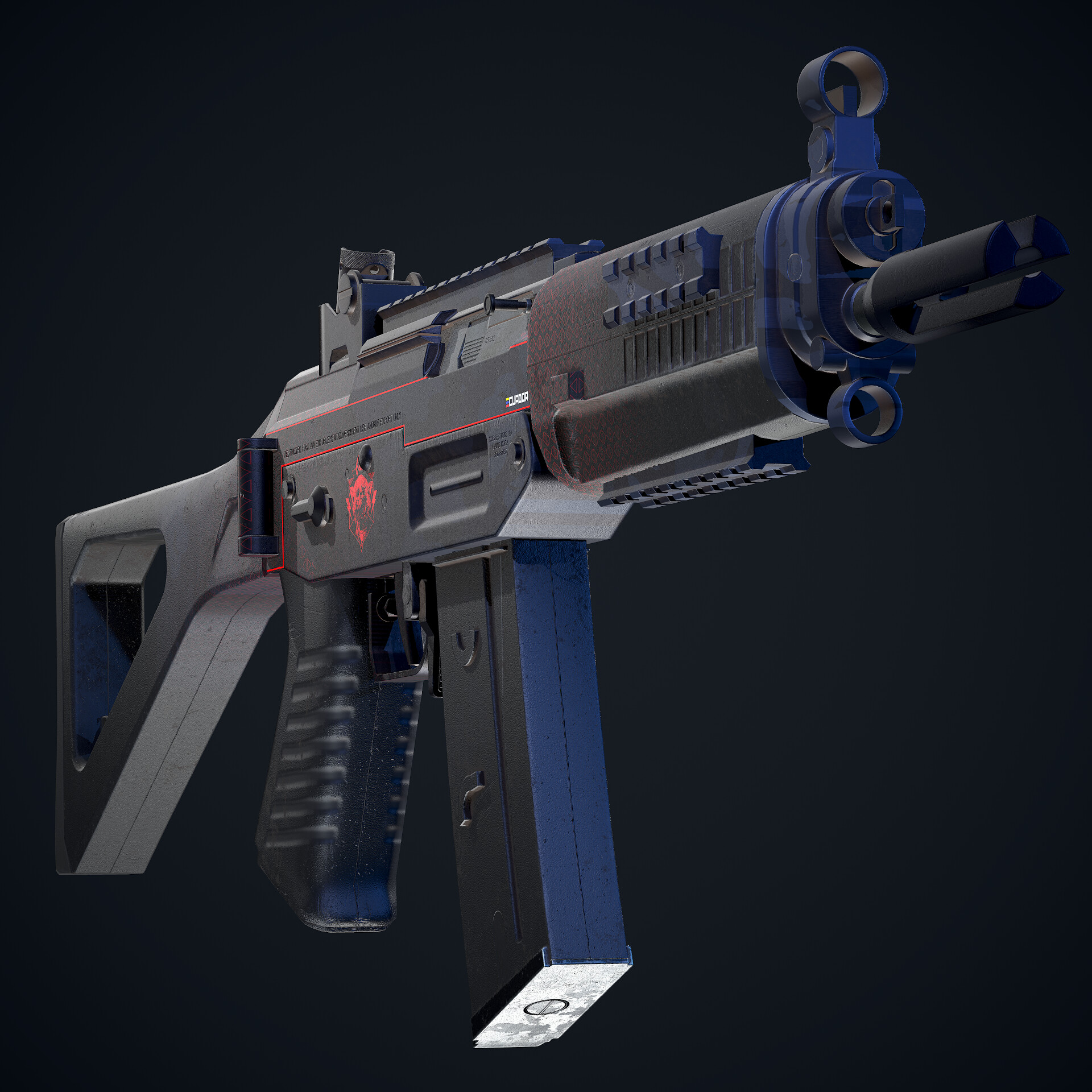 ArtStation - SIG SG-552 Commando