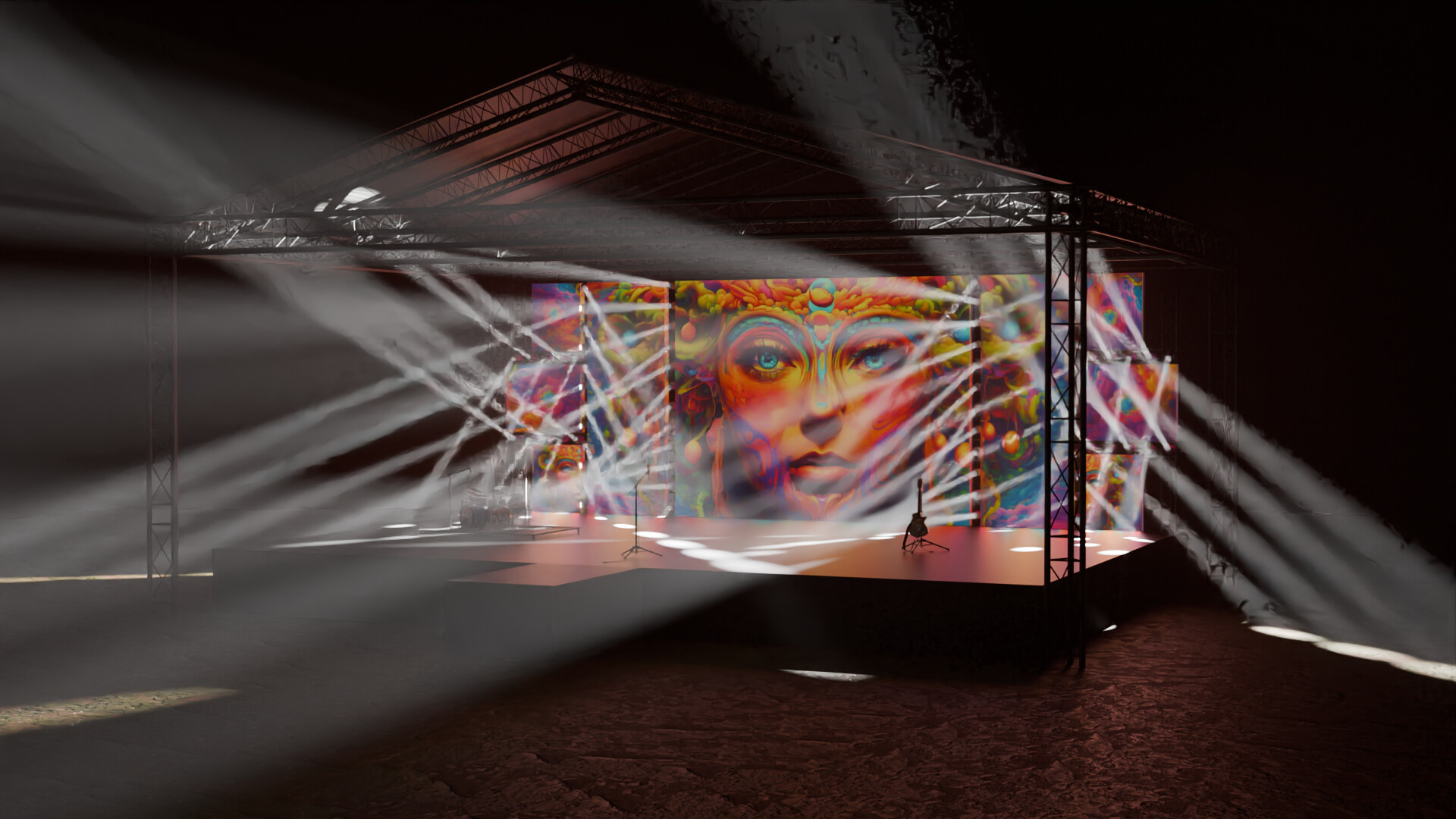 ArtStation - Another stage design