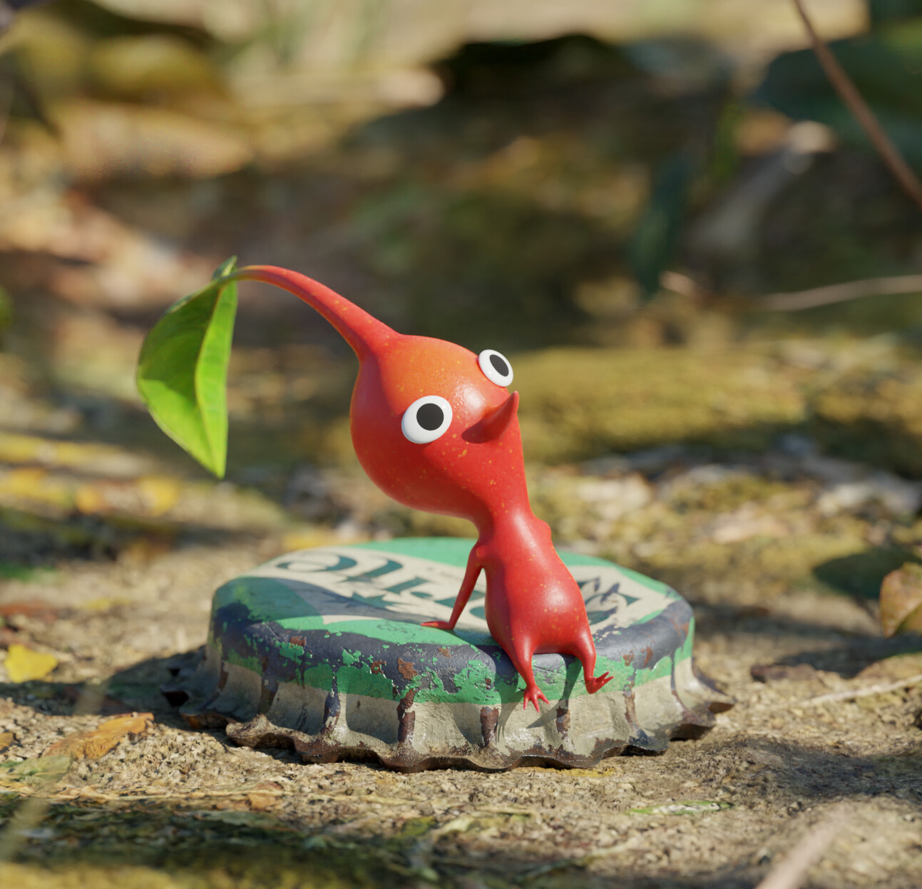 ArtStation - Red Pikmin On Break