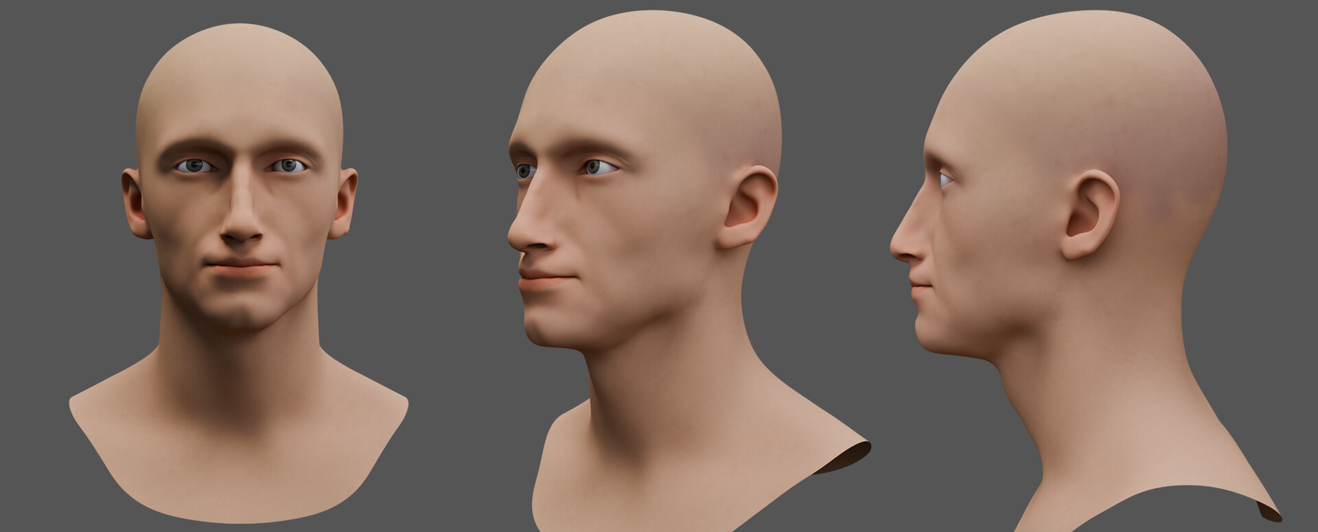 ArtStation - man head