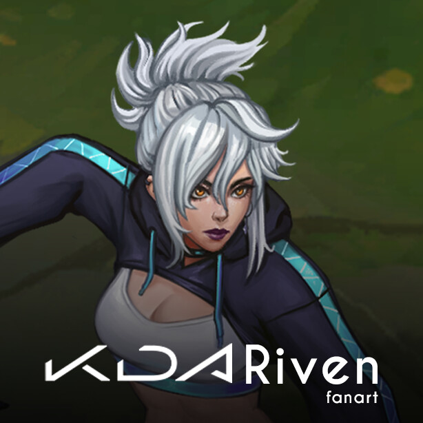 ArtStation - KDA Riven [fanconcept]