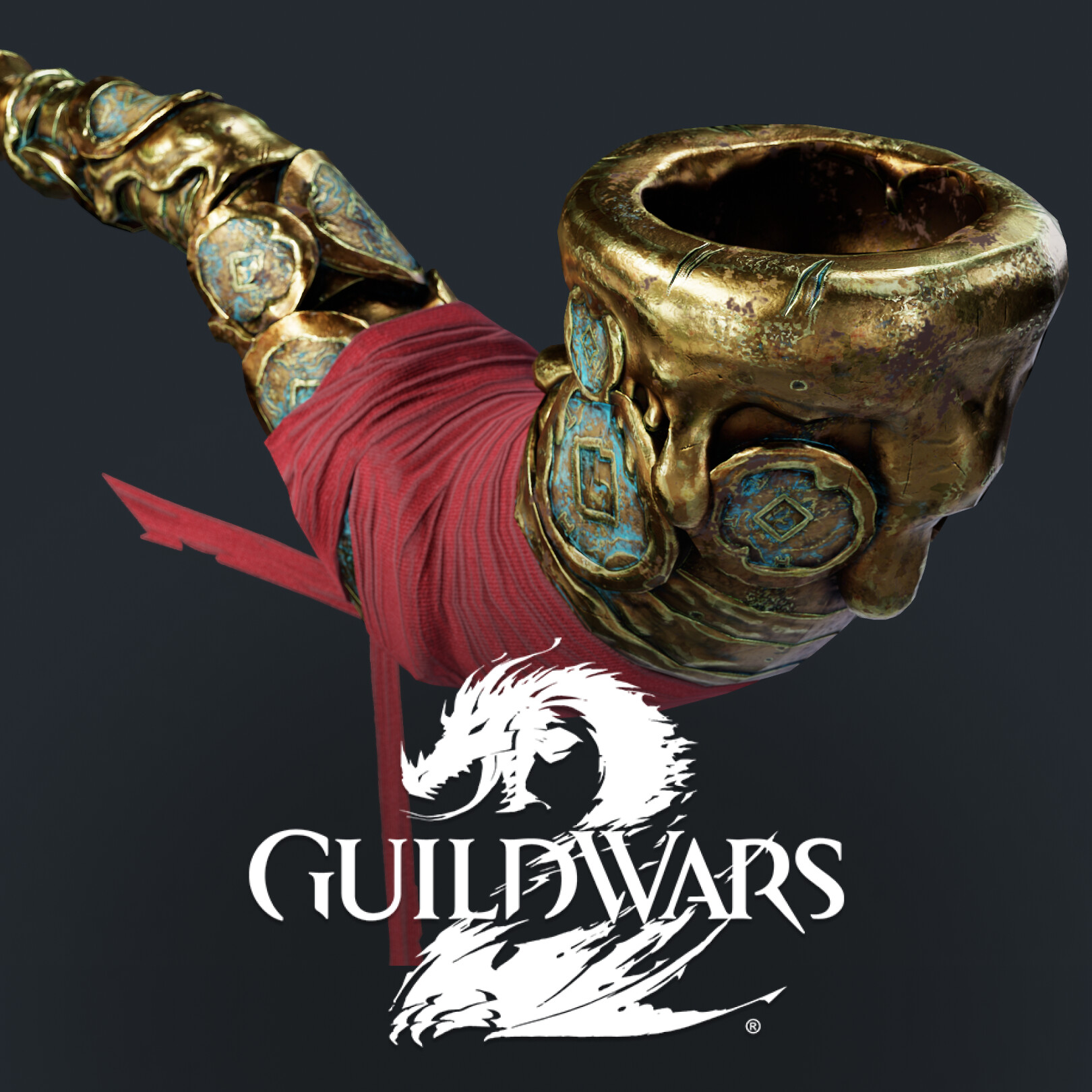 ArtStation - Triumphic Warhorn for Guild Wars 2