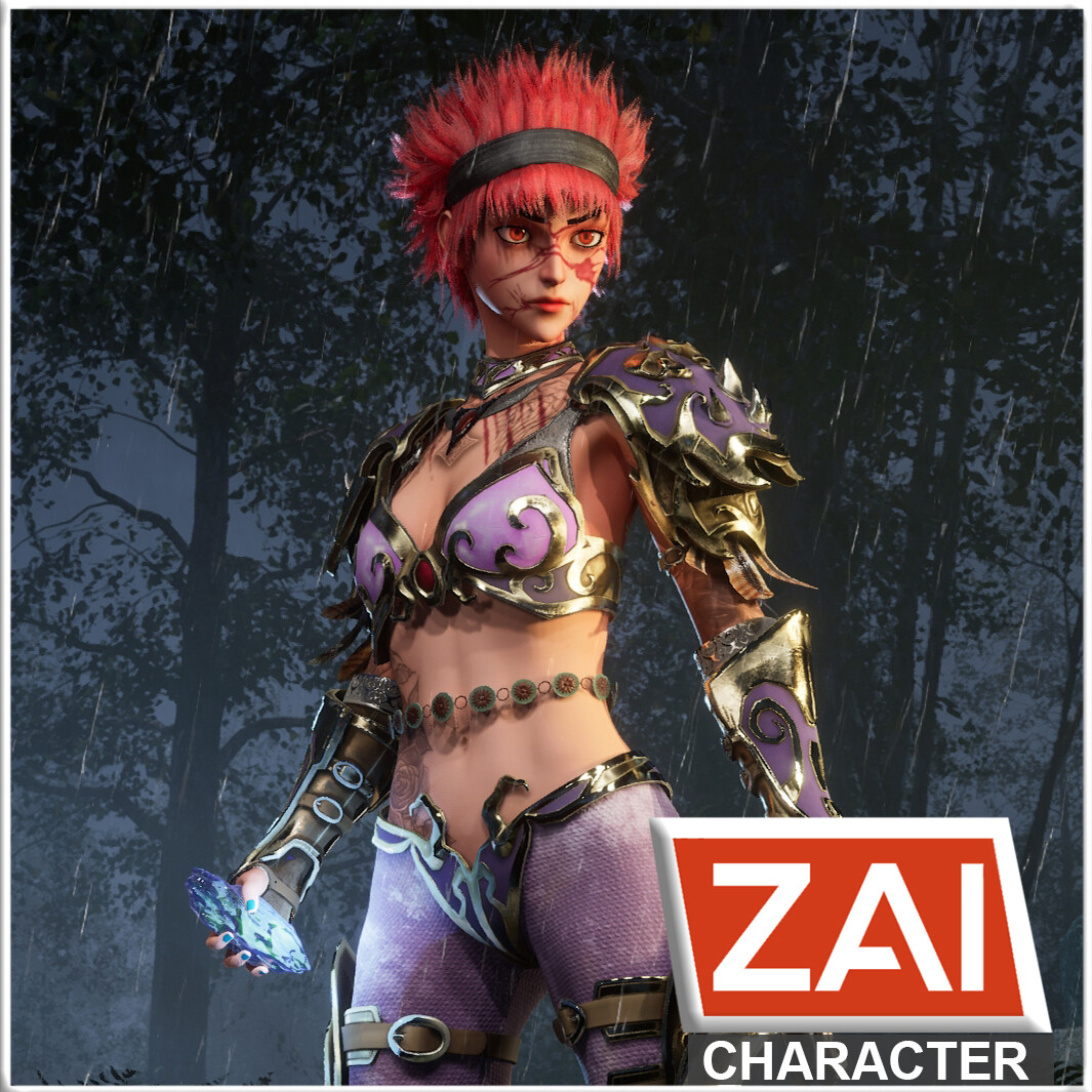 ArtStation - Zai_Warrior