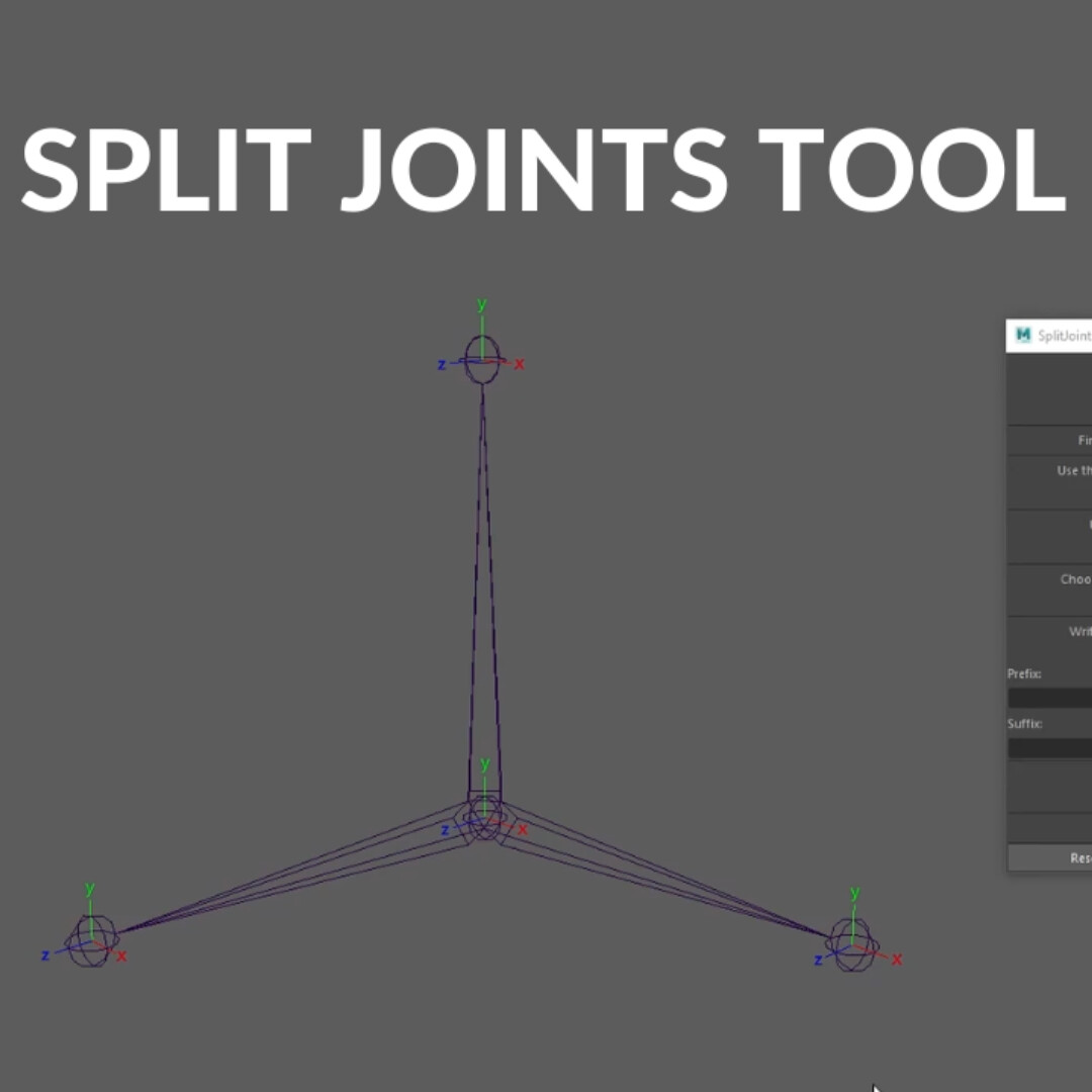 ArtStation - Split Joints Tool