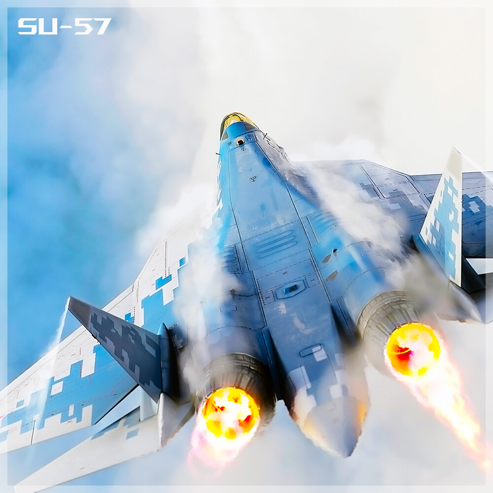 ArtStation - Su-57 Felon