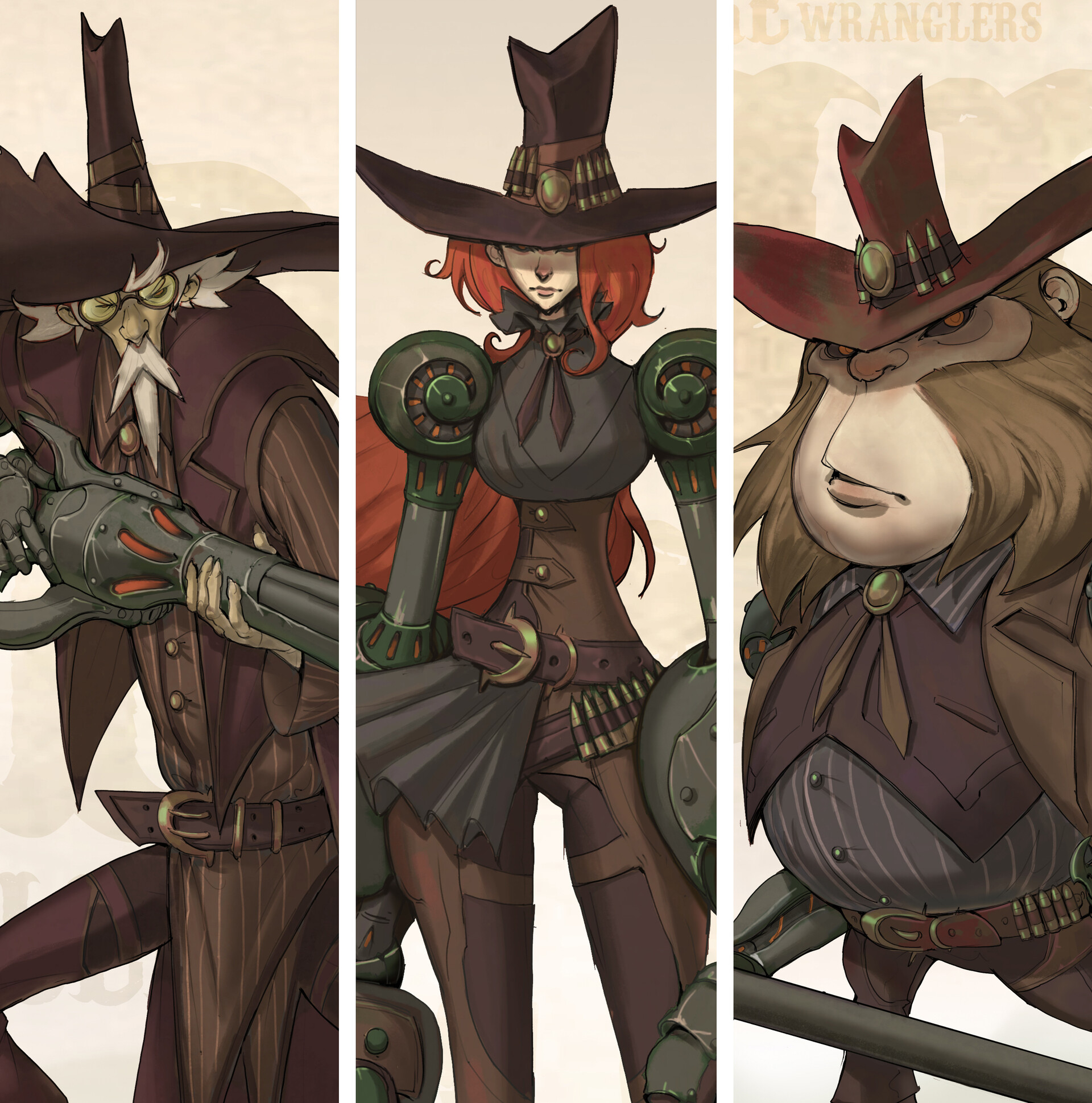 ArtStation - Hellfire Wranglers