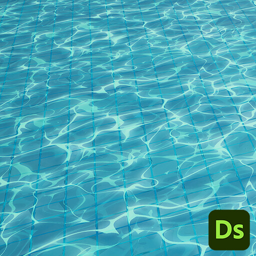 ArtStation - Stylized Water wave - Substance Designer