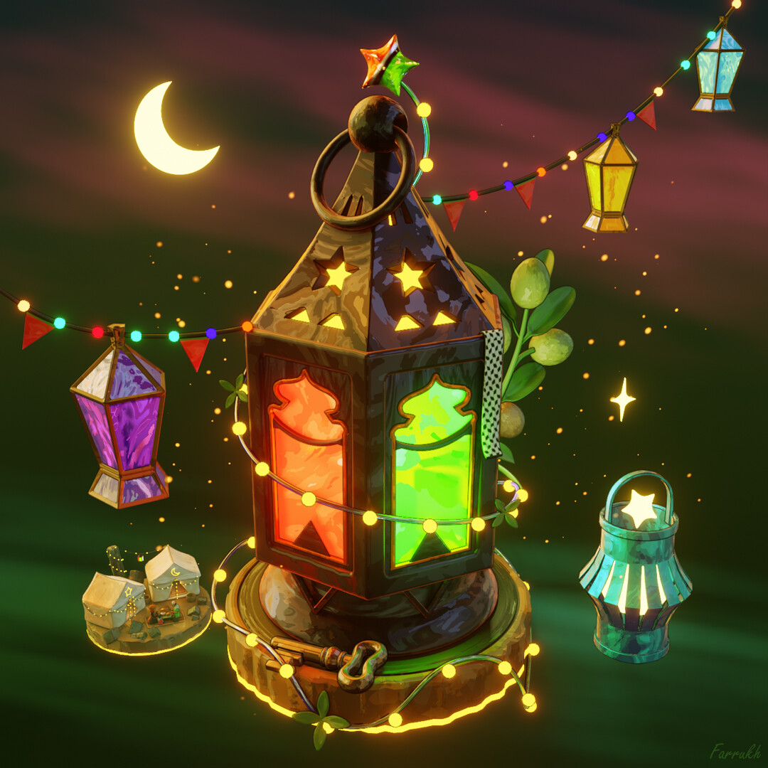 ArtStation - Ramadan Lanterns