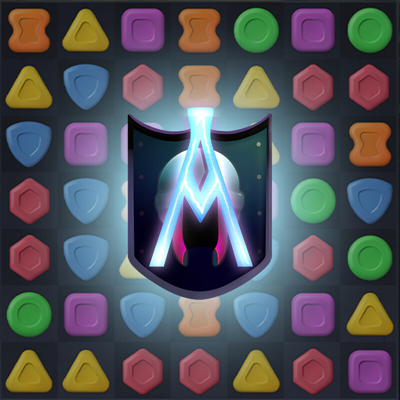 ArtStation - Arcane Merge - Puzzle game - UI Screens and assets