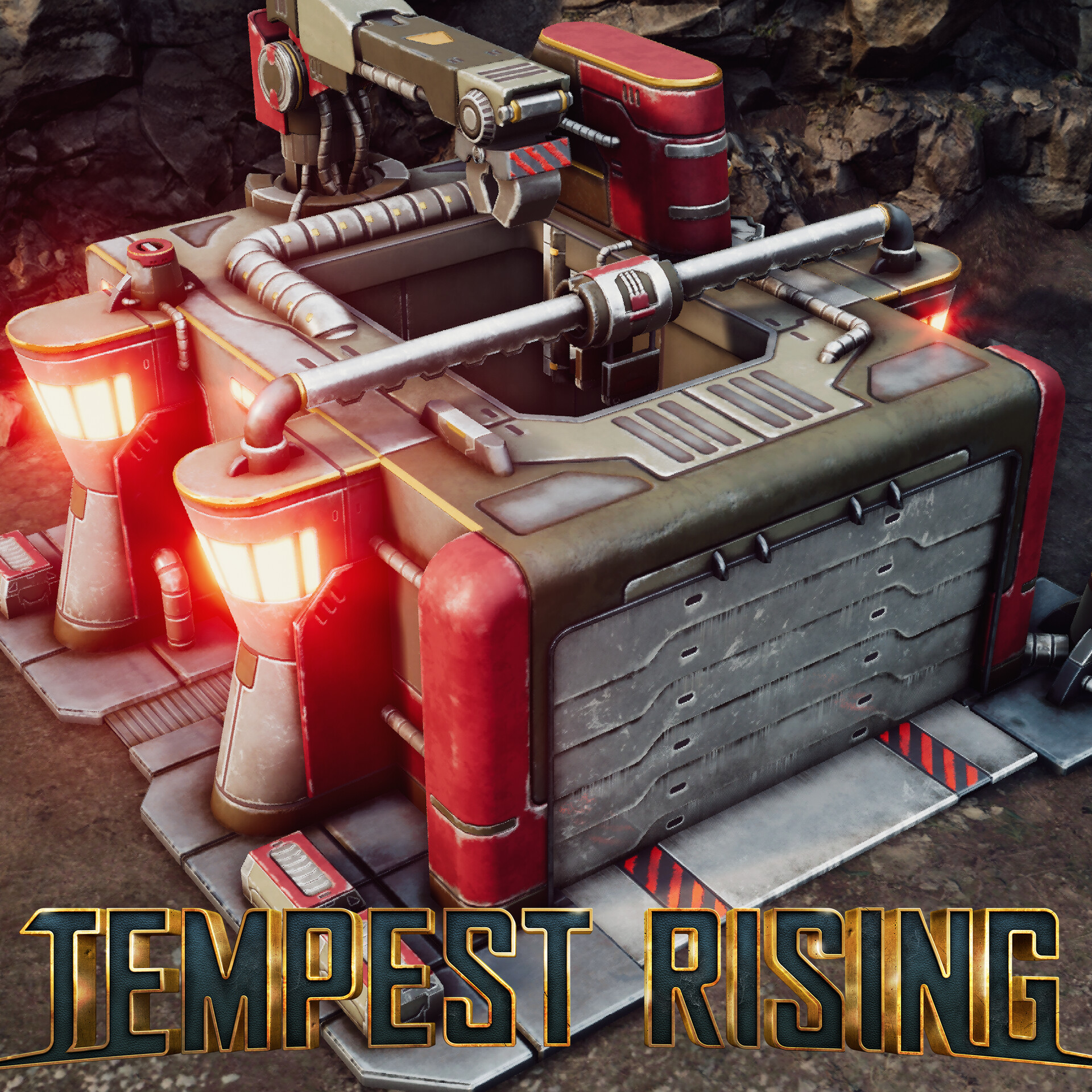 ArtStation - DYN Machine Shop- Tempest Rising - Game Ready