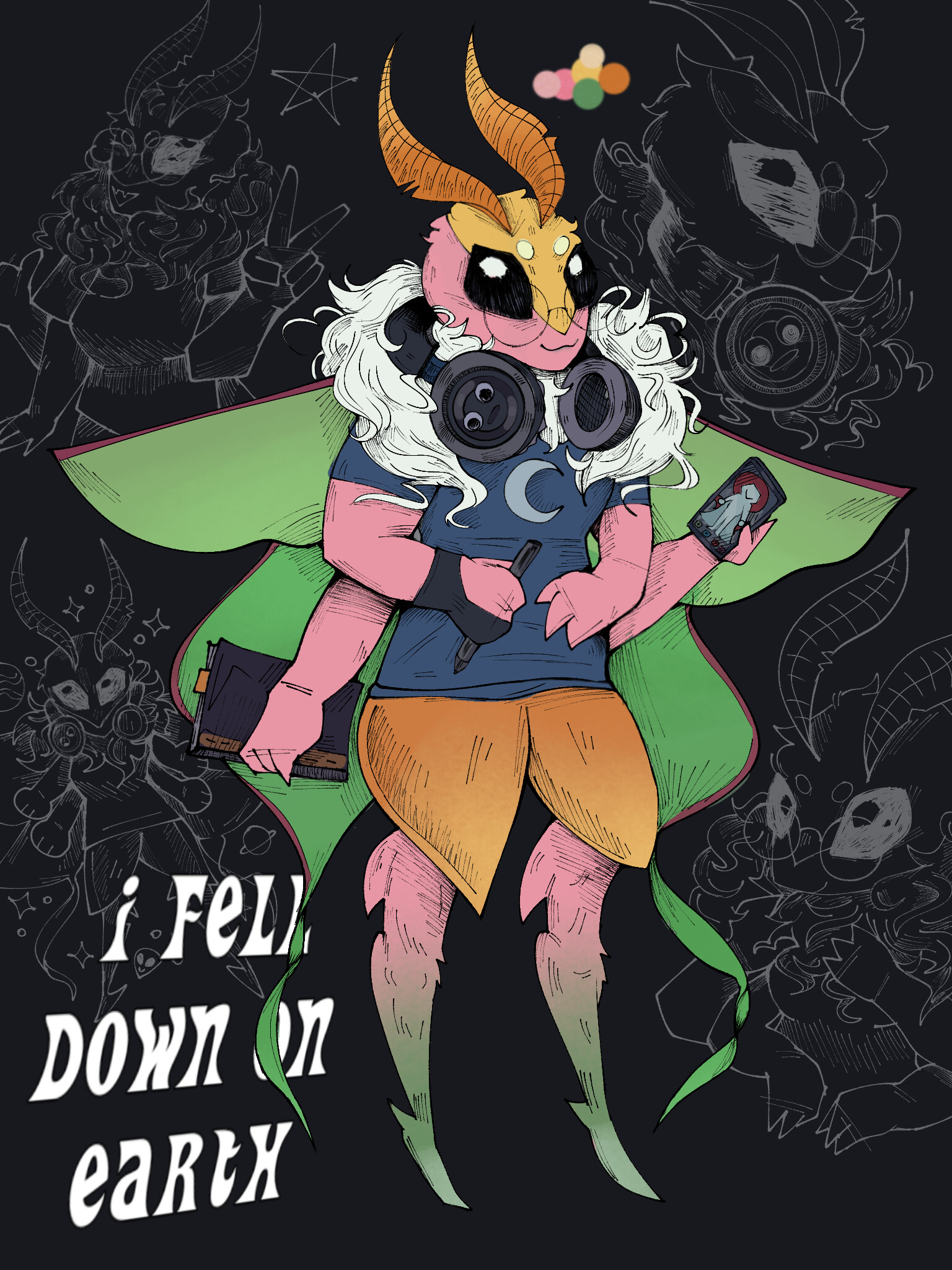 ArtStation - Moth Girl