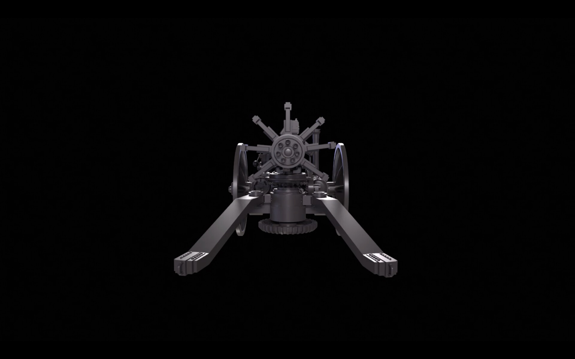 ArtStation - Gatling Gun