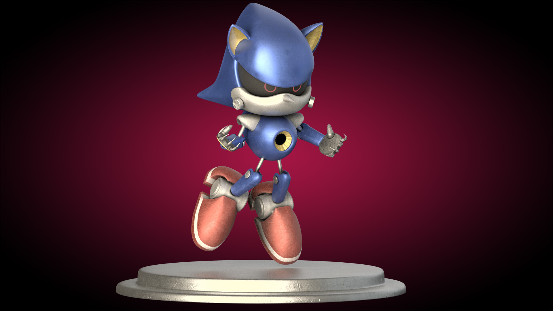 ArtStation - Classic Metal Sonic