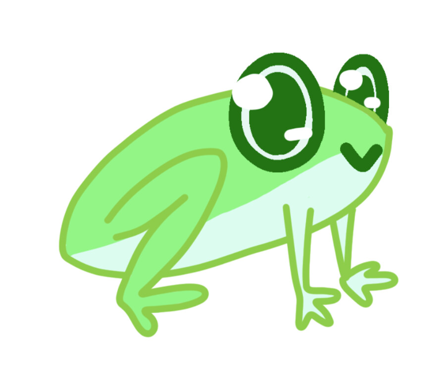 ArtStation - Hand-drawn Animation Practice: Frog