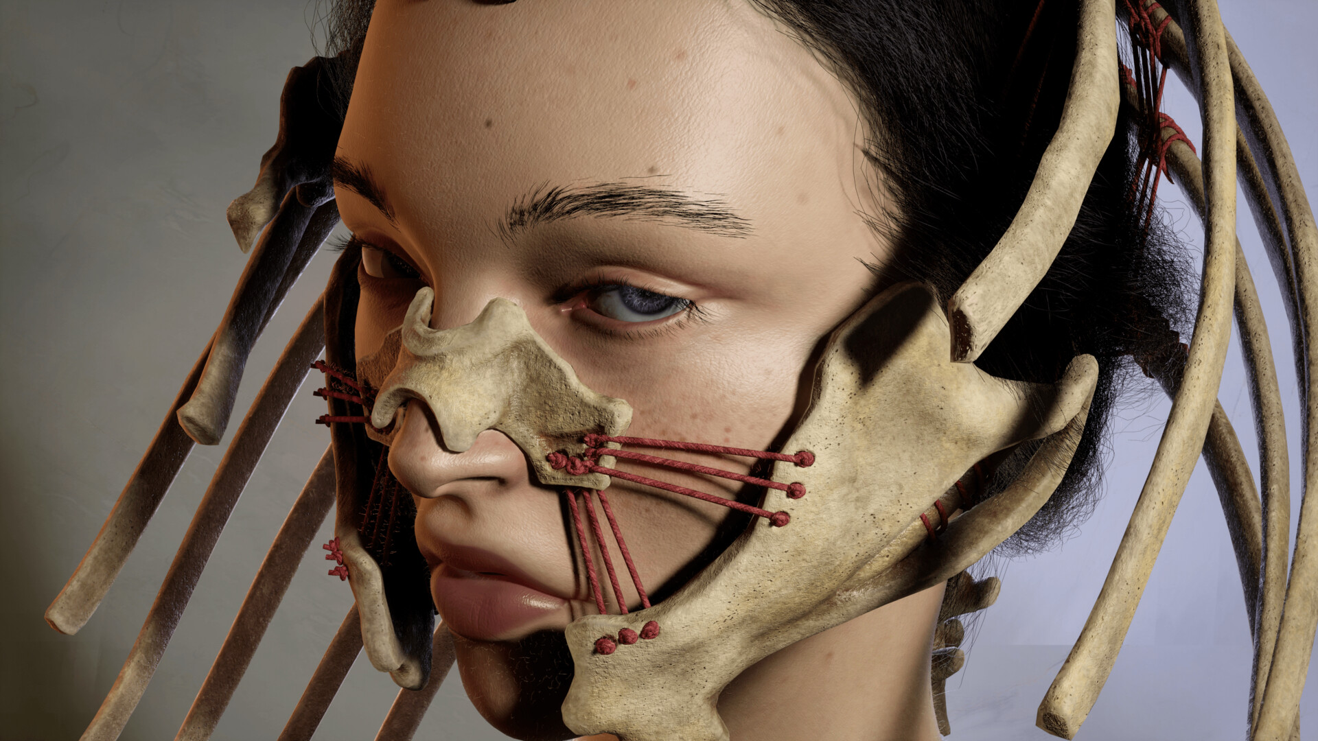 ArtStation - Thread and bone Character