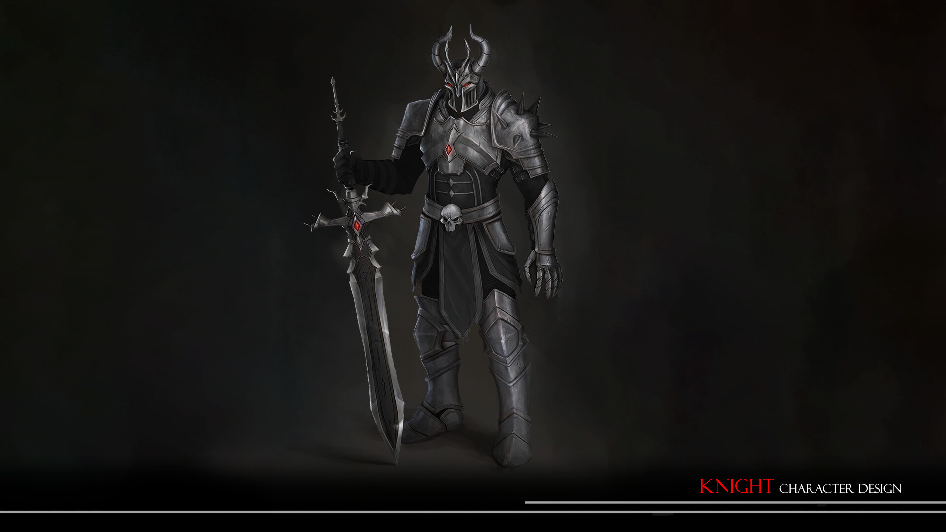 ArtStation - Dark Knight Character design